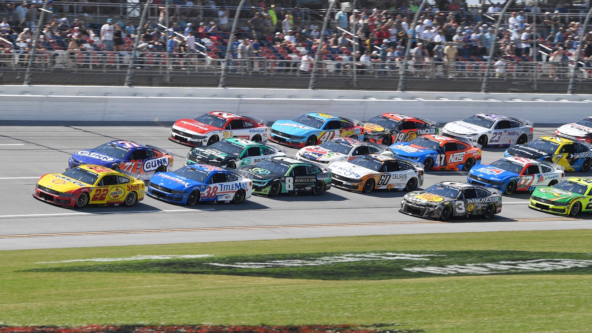 NASCAR playoffs at Talladega results: Chase Briscoe wins dramatic race ...