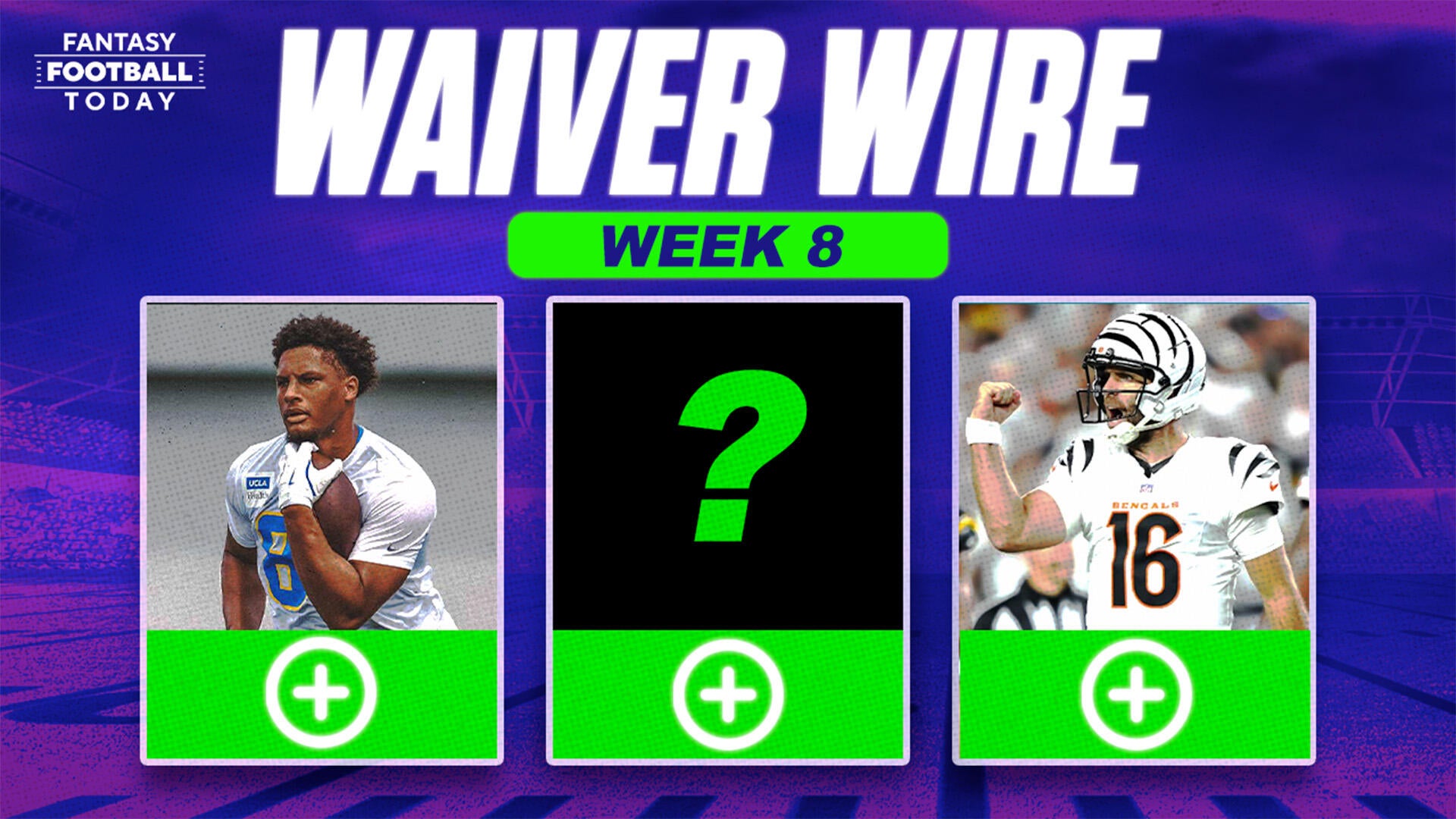 FFT: Week 8 Waiver Wire (10/21) Stream of National Football League - CBS Sports