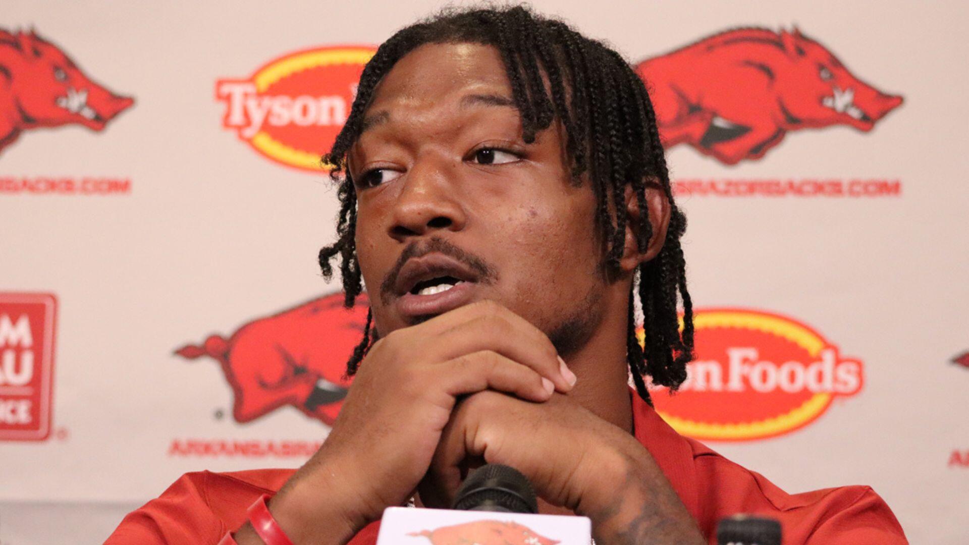 Arkansas' Kani Walker talks Chris Wilson coaching style Stream of ...