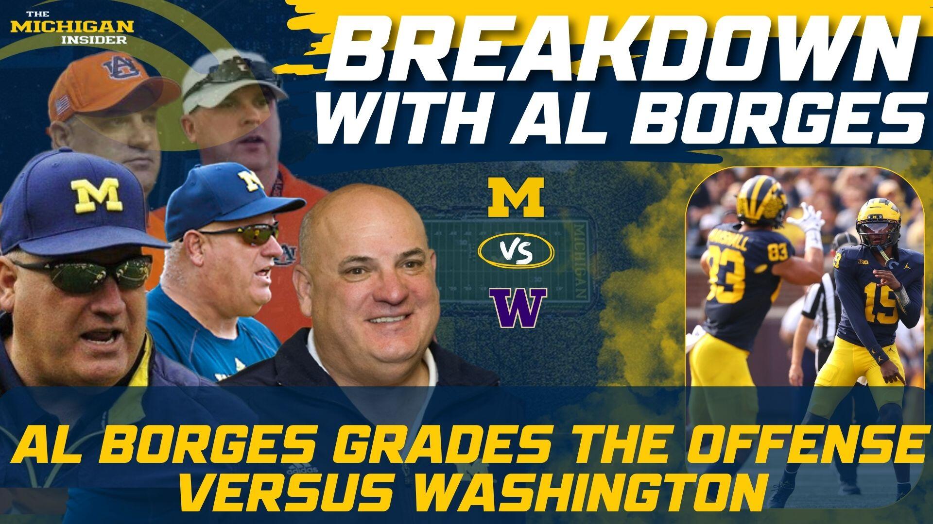 TMI - Michigan Offensive Breakdown with Al Borges - Offensive grades vs ...