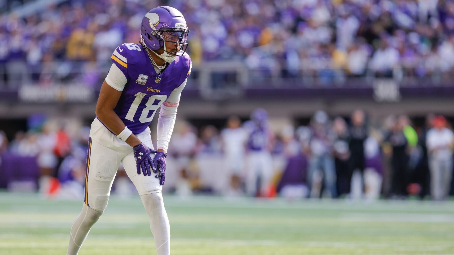 Justin Jefferson 40 Receiving Yards Away From 8,000 Stream of National ...