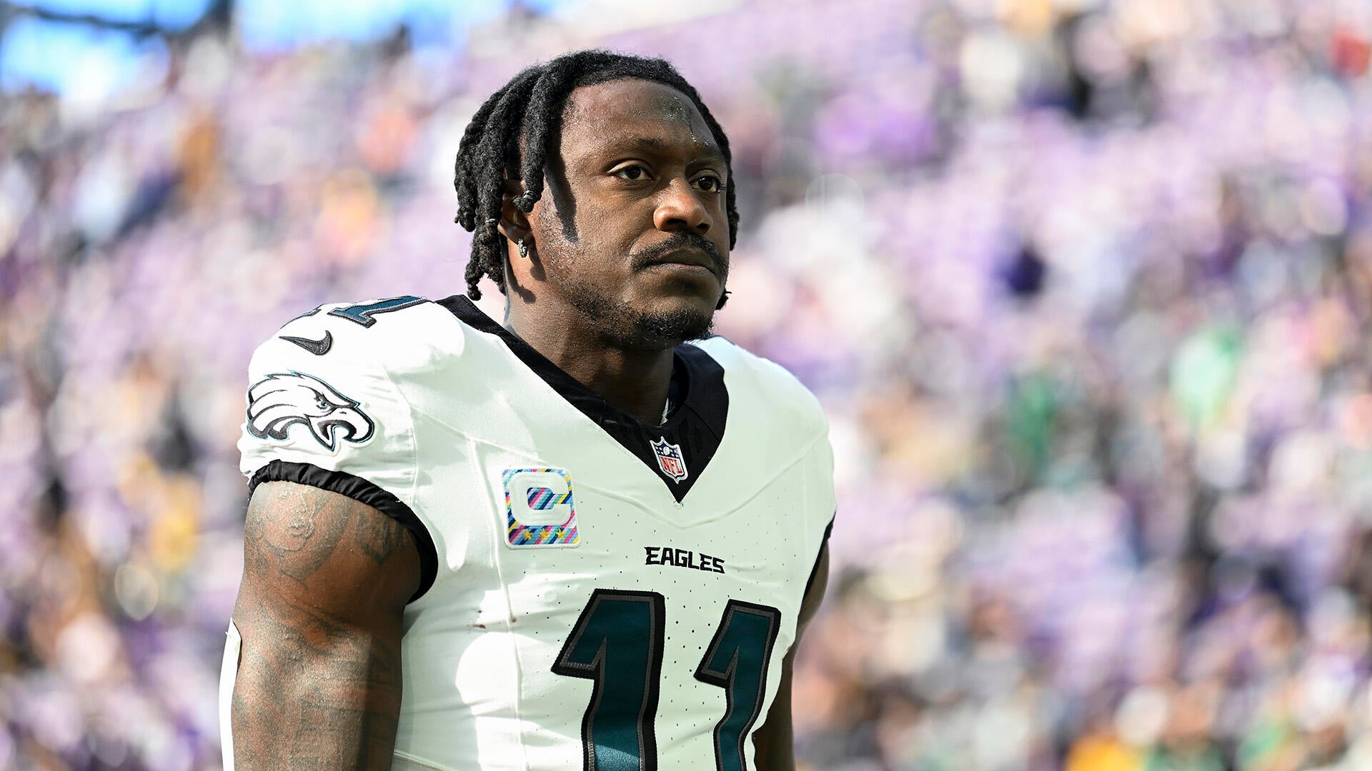 BREAKING: A.J. Brown (Hamstring) Out vs Giants | Sun, 1 ET Stream of ...