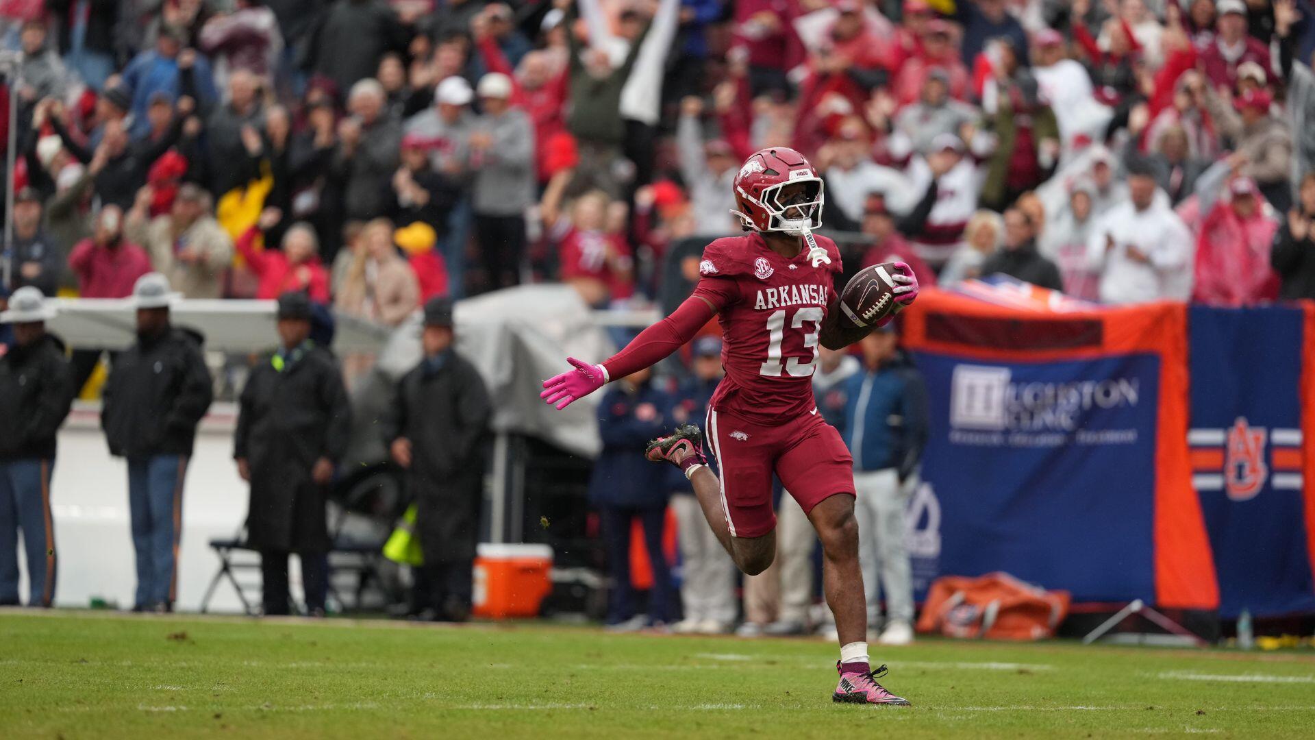 Arkansas' Bobby Petrino talks Rohan Jones and Kani Walker performances ...