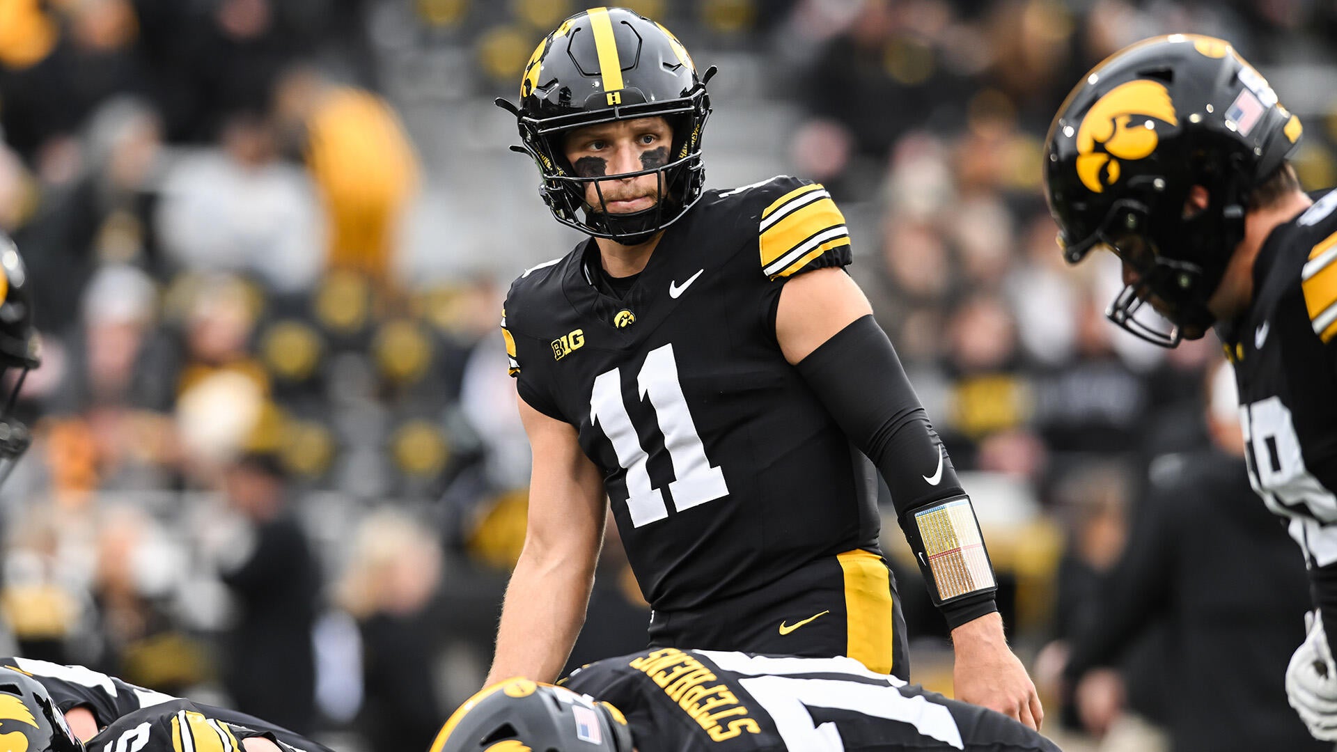 Coming right at you: Iowa QB Mark Gronowski has an easy path to end ...