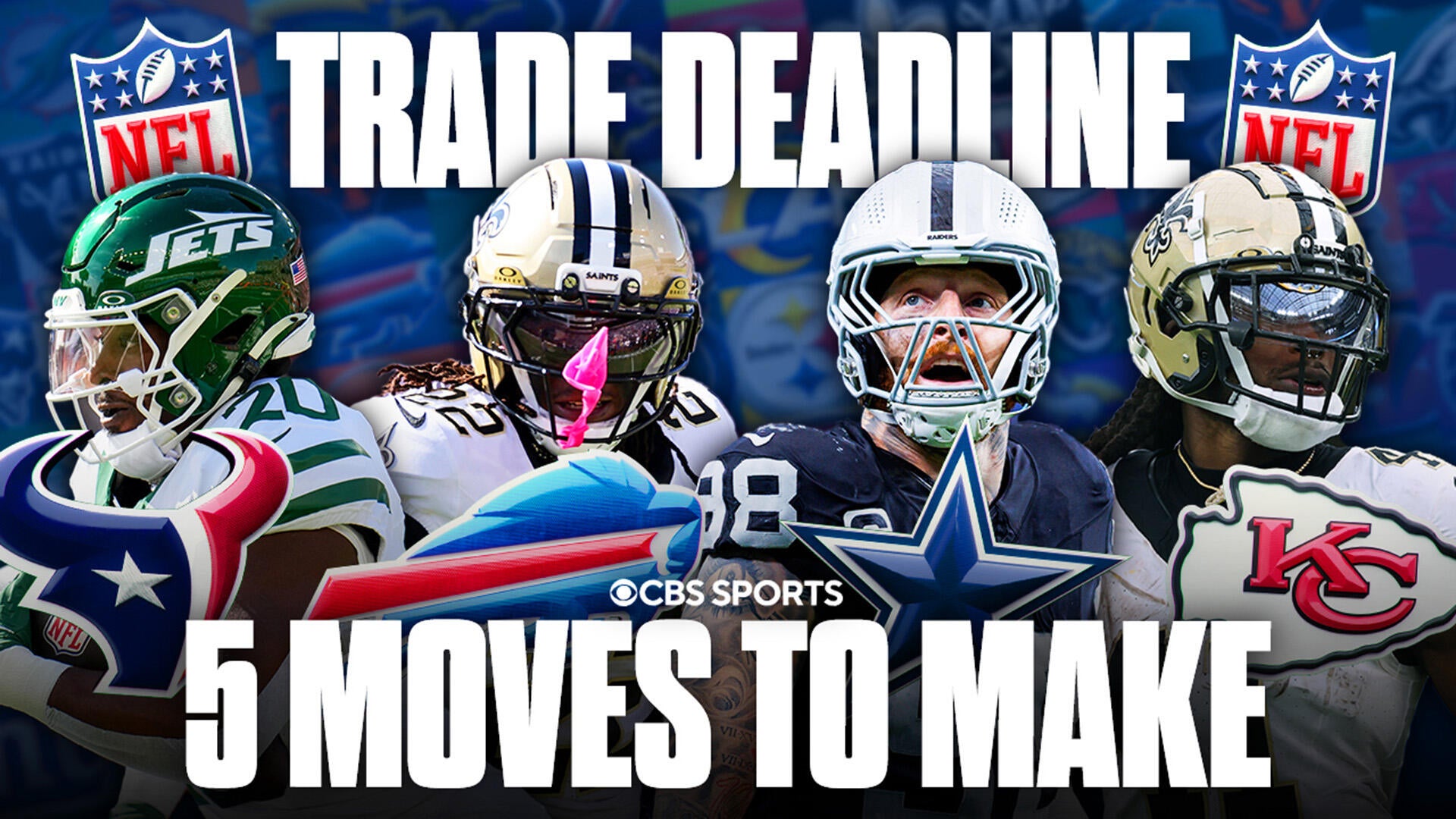 5 Trades That Should Happen Before the NFL Trade Deadline Stream of ...