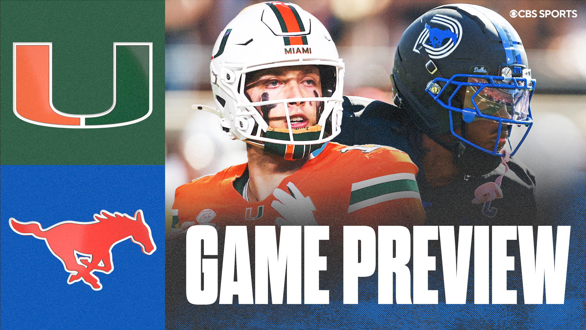 CFB Week 10 Game Preview: 10 Miami at SMU Stream of General Videos ...