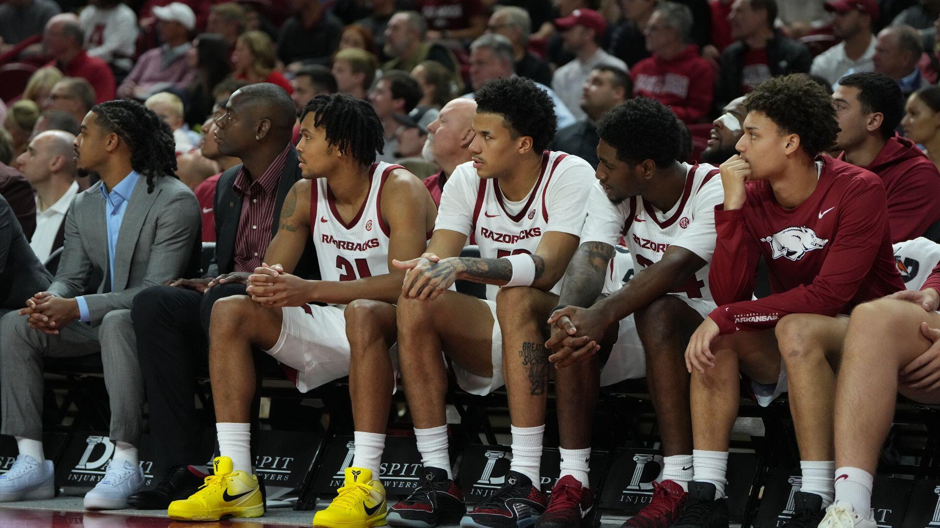 Arkansas' John Calipari talks DJ Wagner performance and gives Karter ...