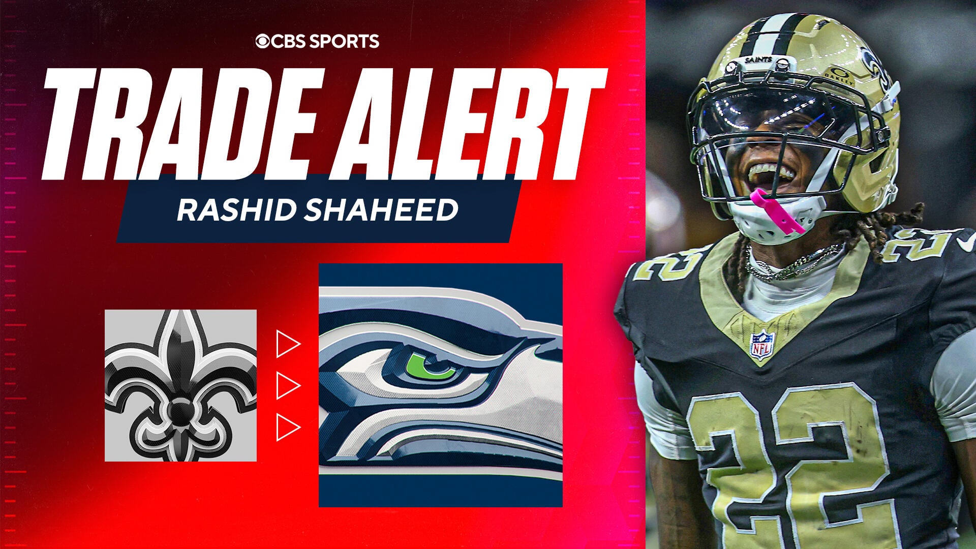 BREAKING: Seahawks Acquire WR Rashid Shaheed From Saints Stream of ...