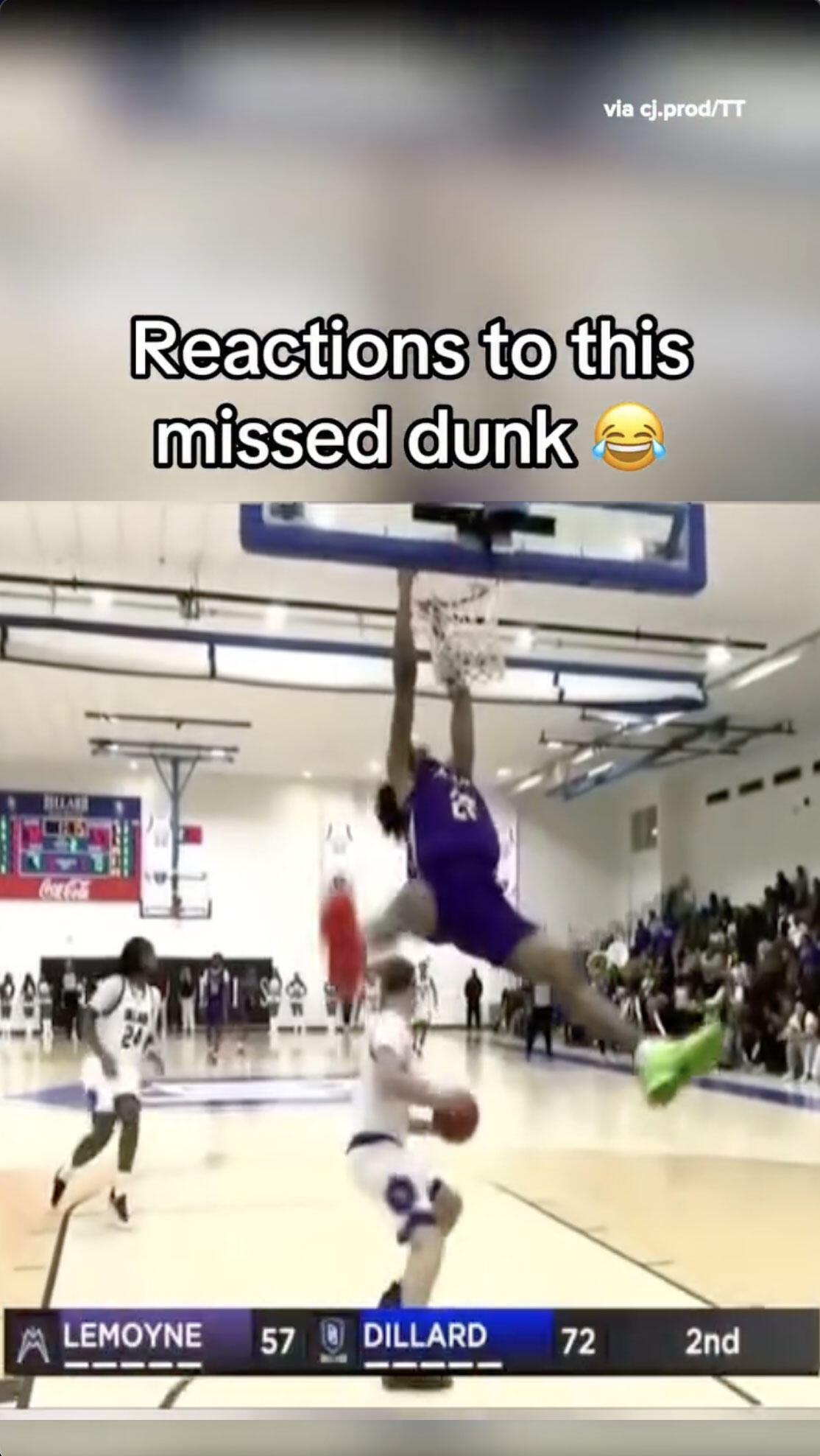 Epic fail. Even better reaction. Stream of General Videos - CBS Sports