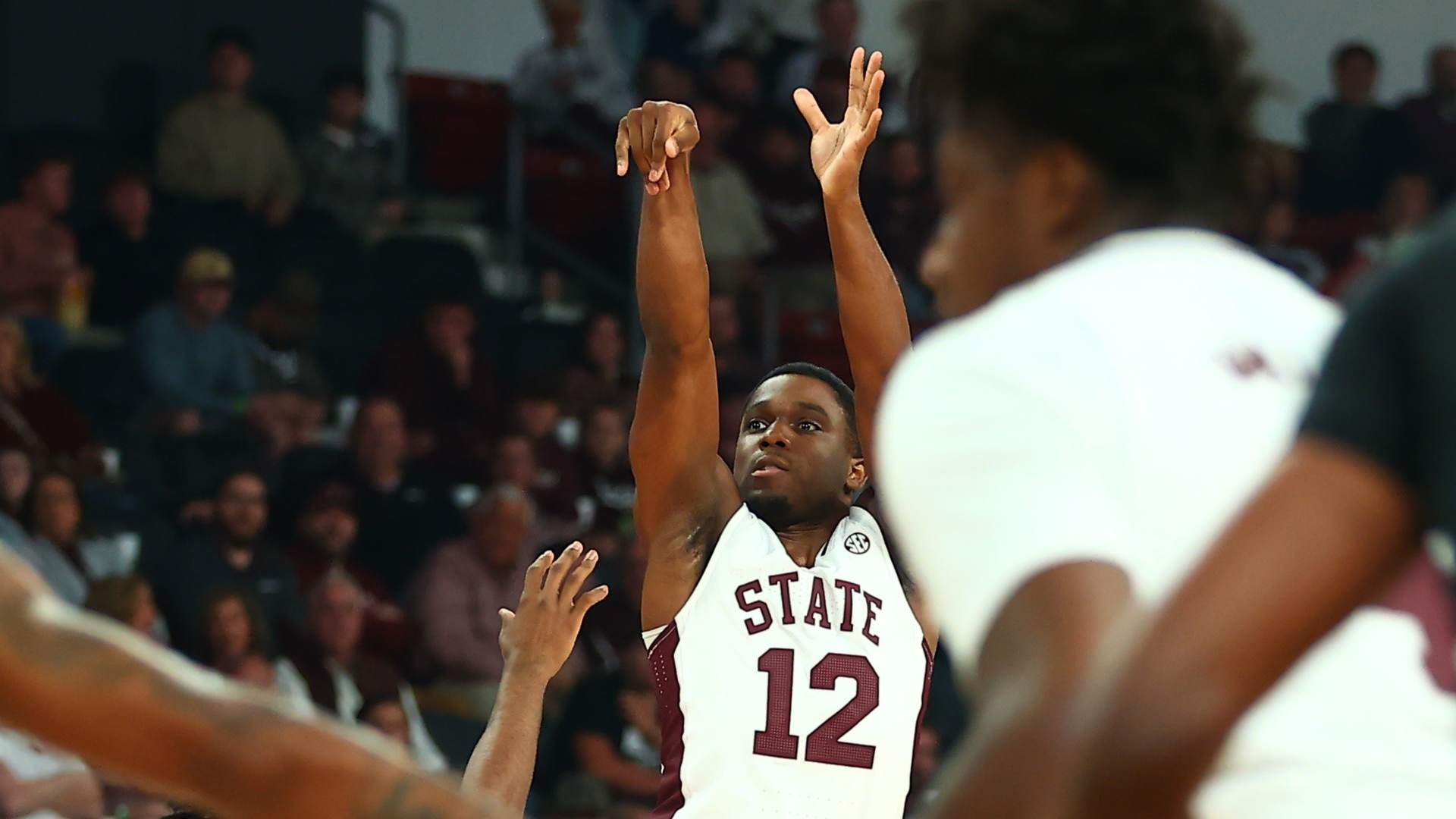 Bulldogs Sergej Macura, Josh Hubbard post-game. Alabama 97, Mississippi ...