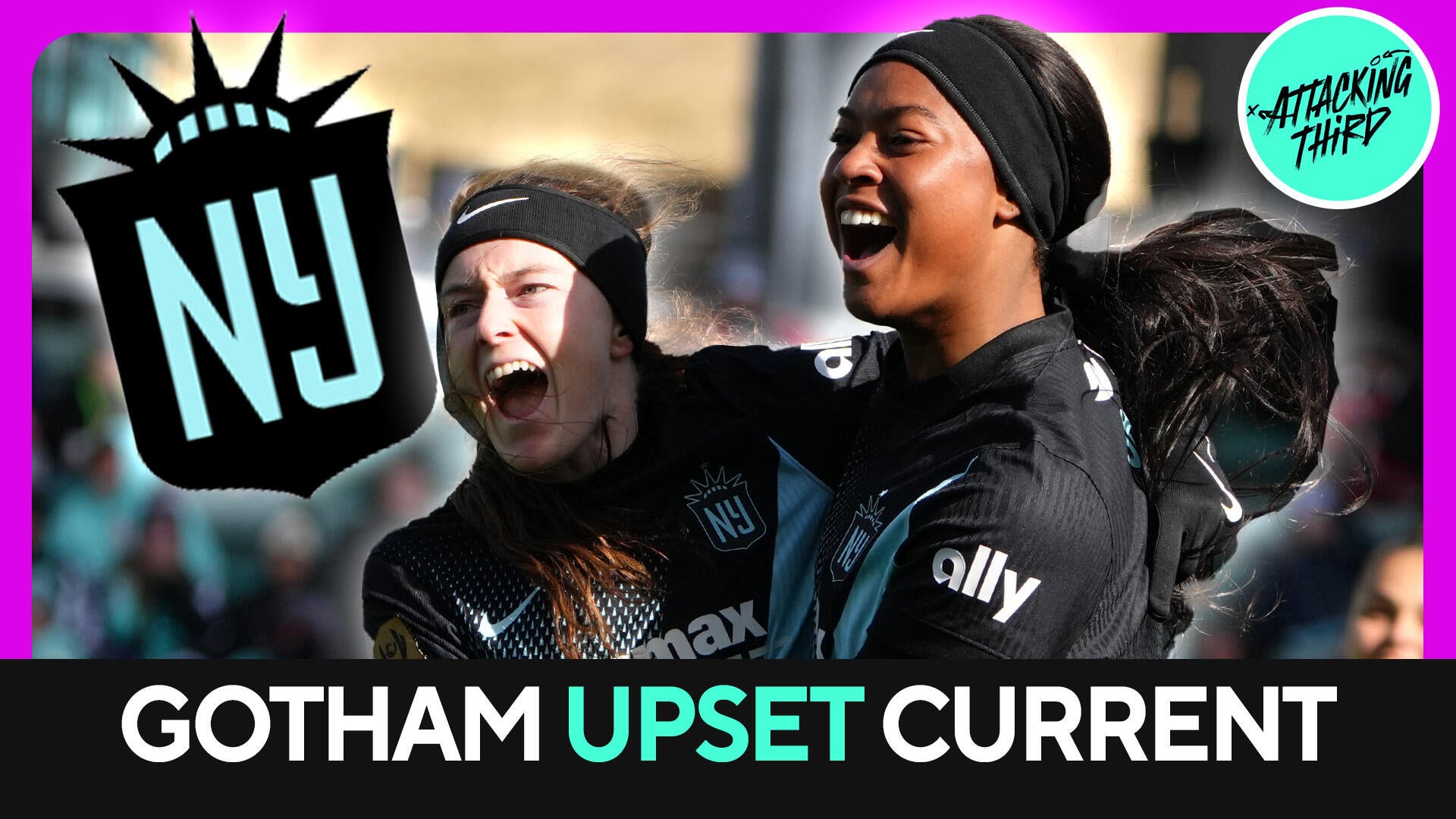 Gotham FC UPSETS #1 Seed Kansas City Current - Attacking Third Stream ...