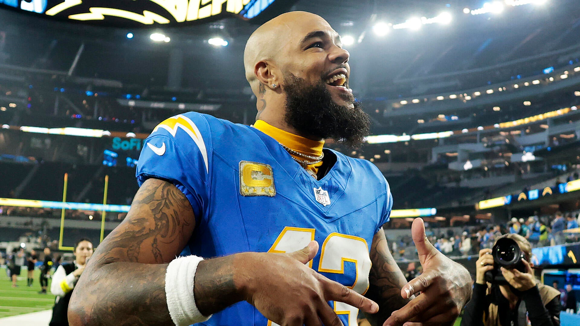 Keenan Allen Most Receptions in Chargers Team History (956) Stream of ...