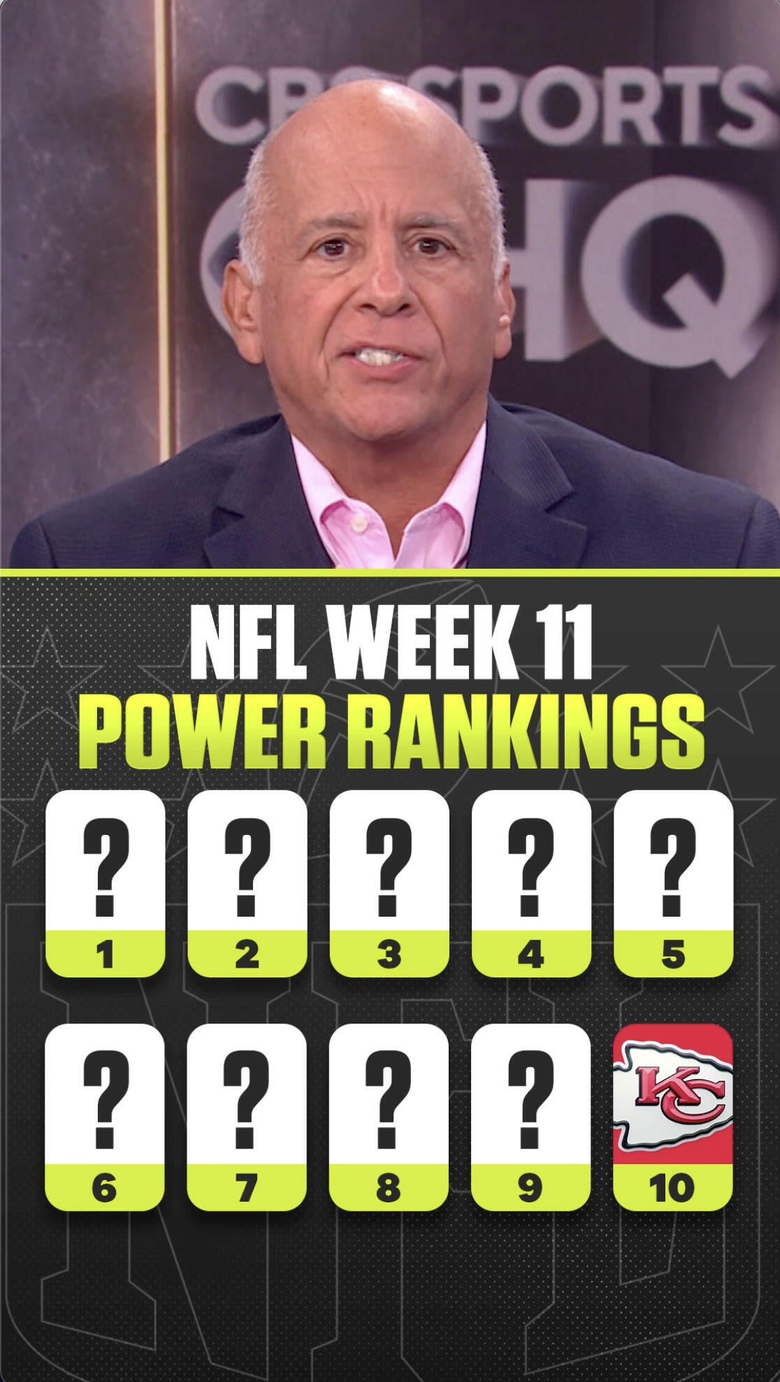NFL Week 11 Power Rankings Stream of National Football League - CBS Sports
