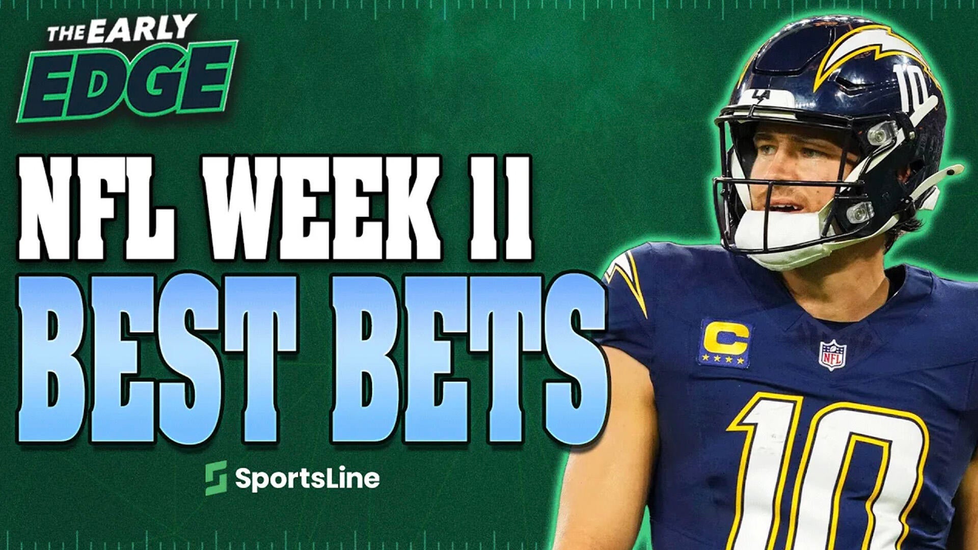 NFL Week 11 PICKS and BEST BETS | The Early Edge Stream of National ...