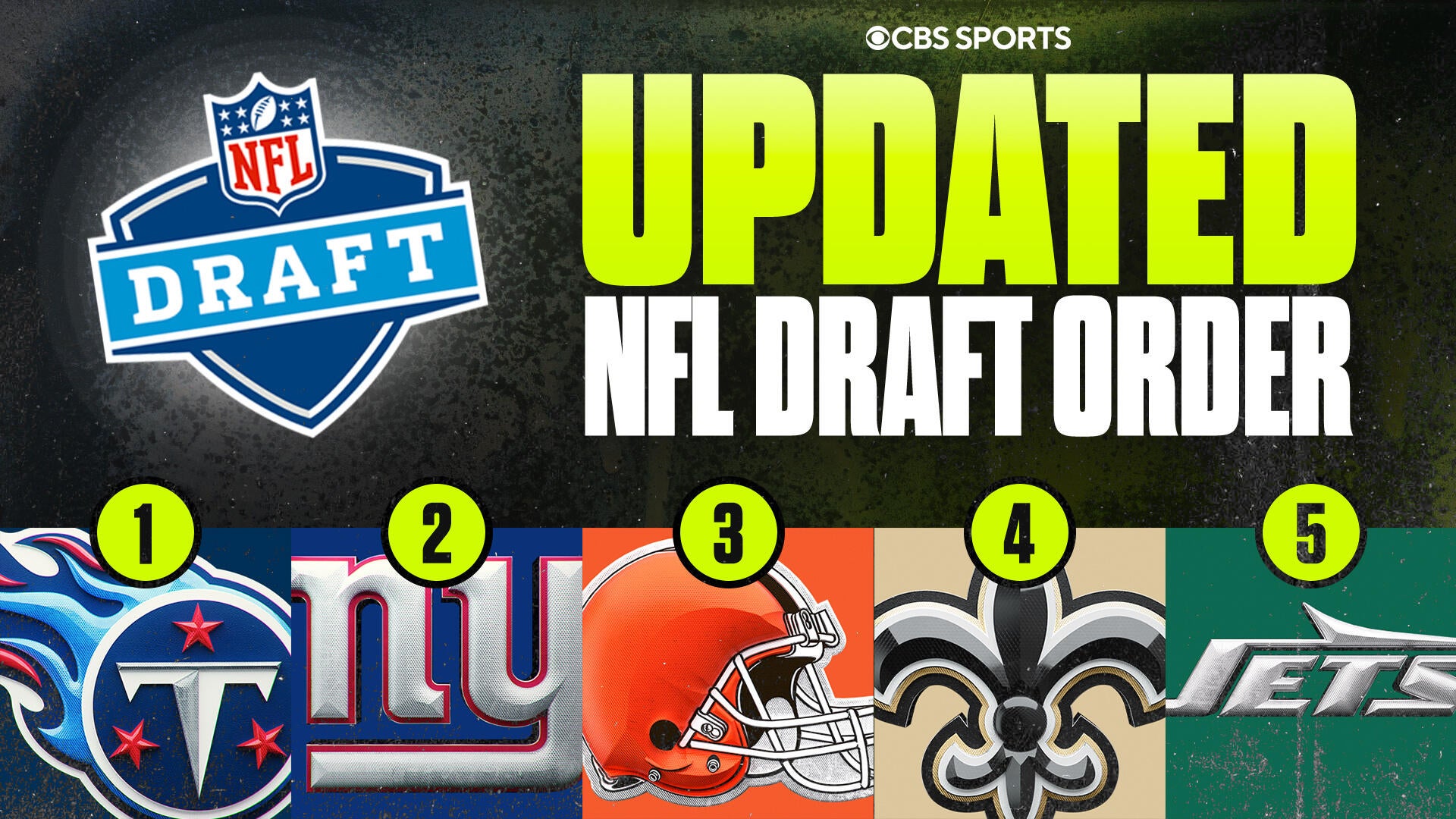 Updated NFL Draft Order After Week 11 Stream of National Football ...