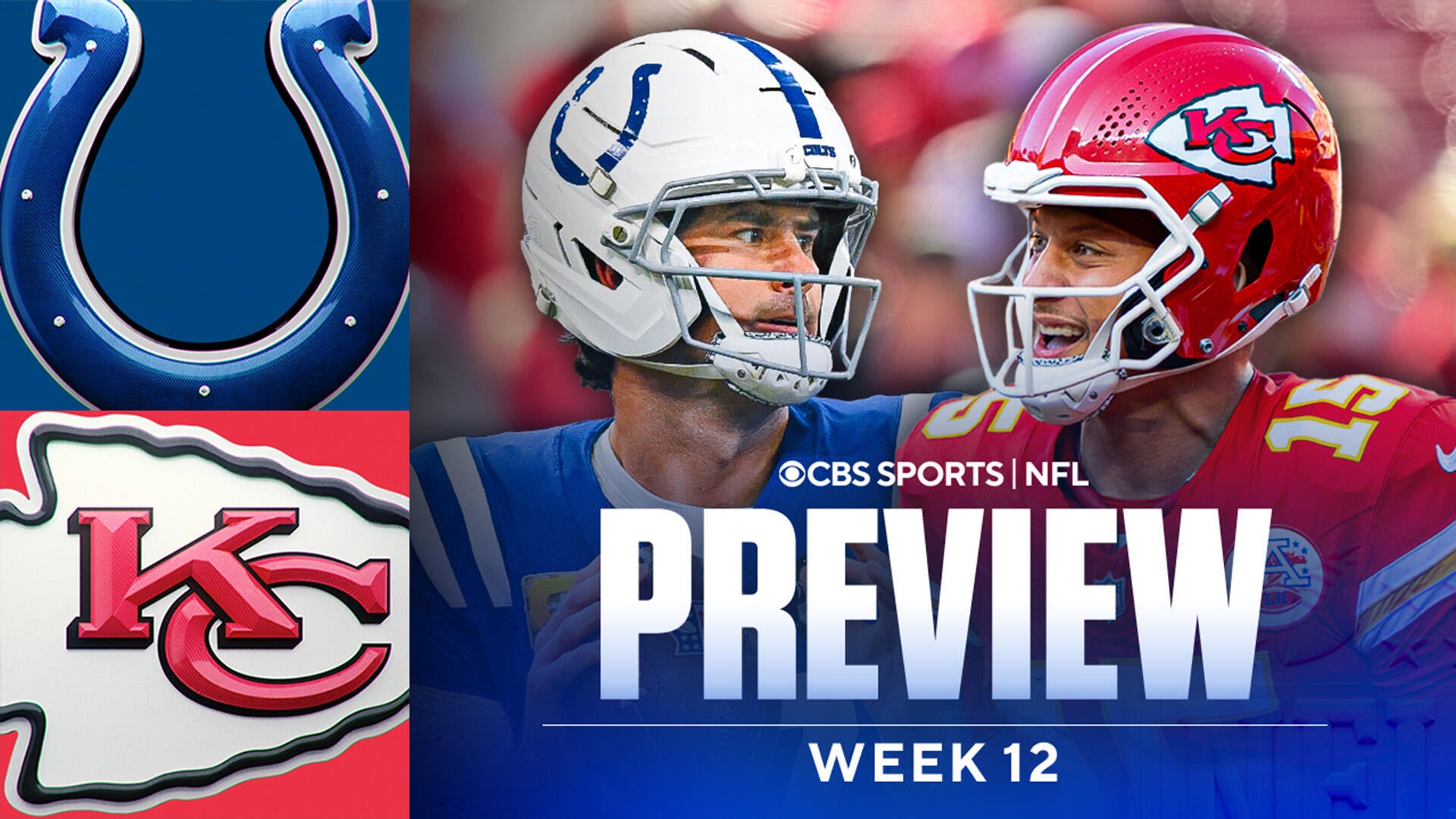 NFL Week 12 | Colts vs Chiefs Game Preview Stream of National Football ...
