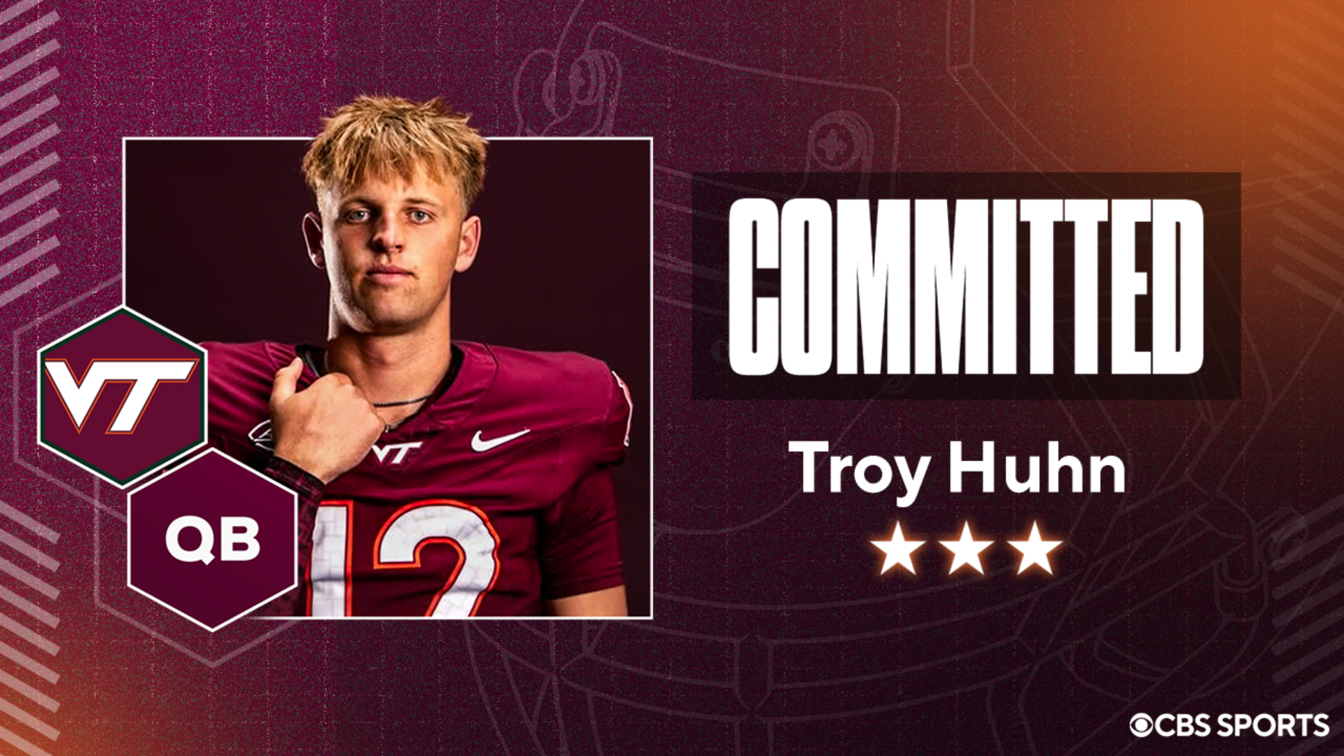 BREAKING: 3-star QB Troy Huhn Commits to Virginia Tech Stream of ...