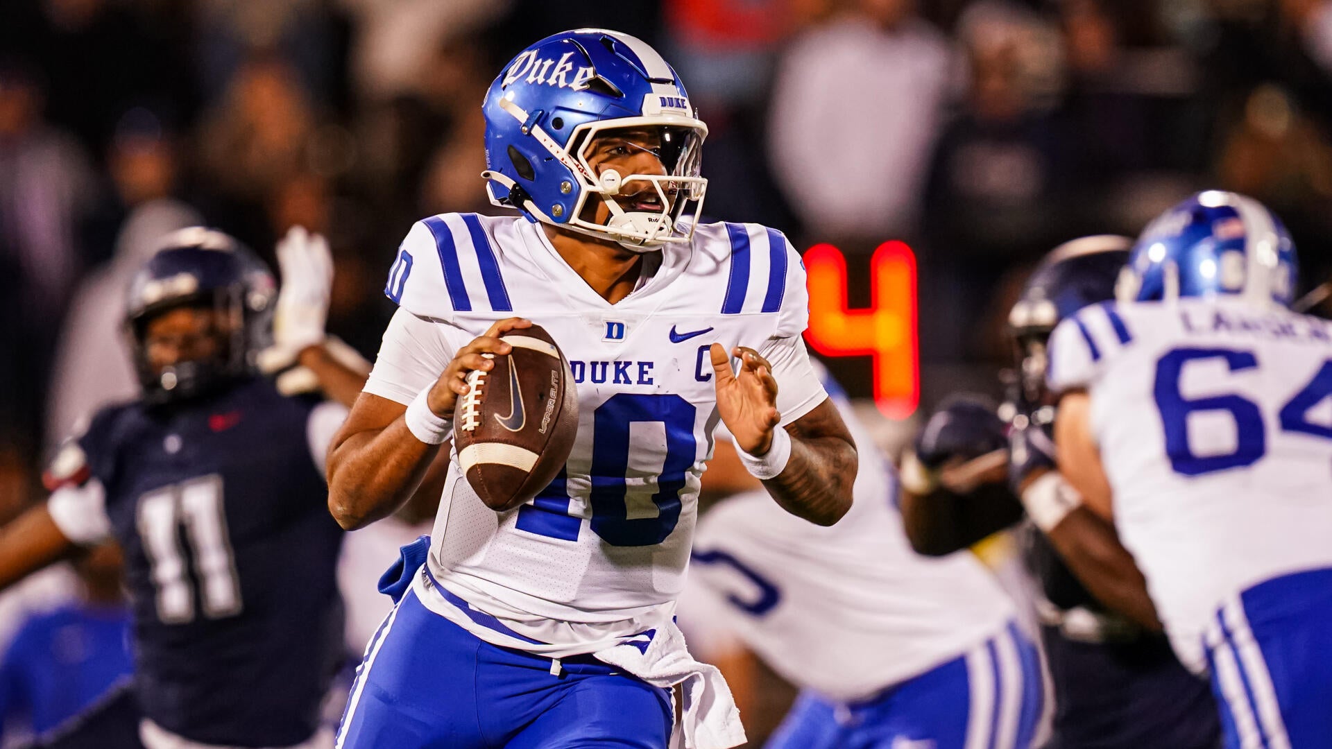 Players Looking to Flip the CFP Script: Darian Mensah Stream of NCAA ...