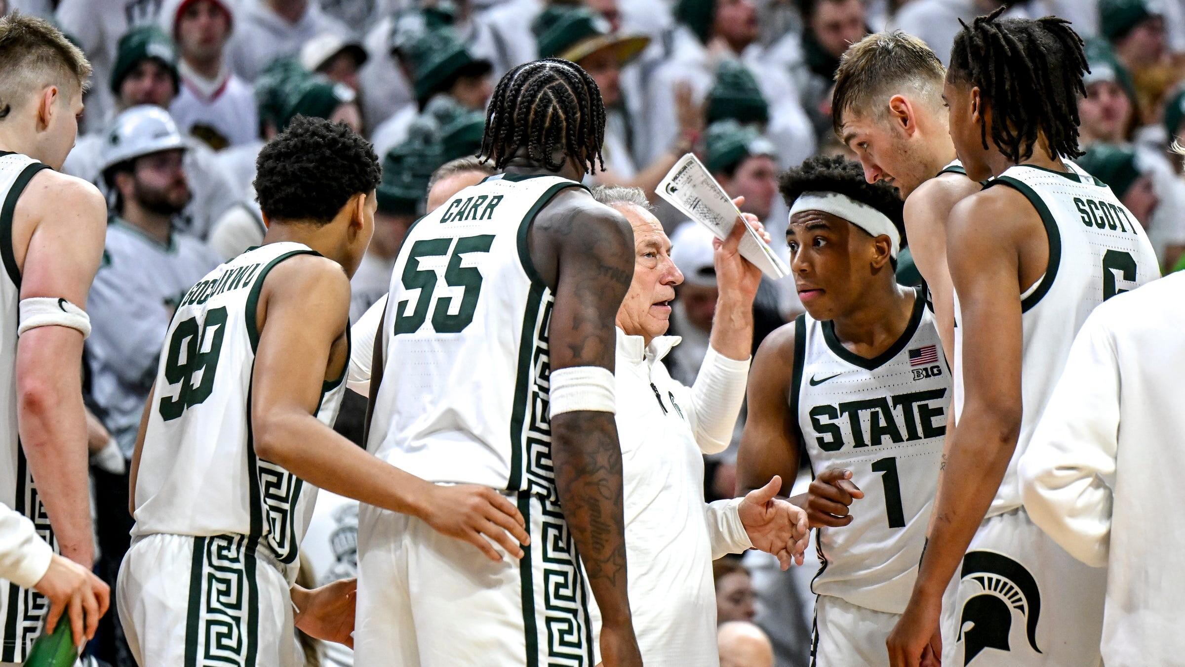 Izzo unfazed by Penn State's blowout loss to IU with Spartans heading ...