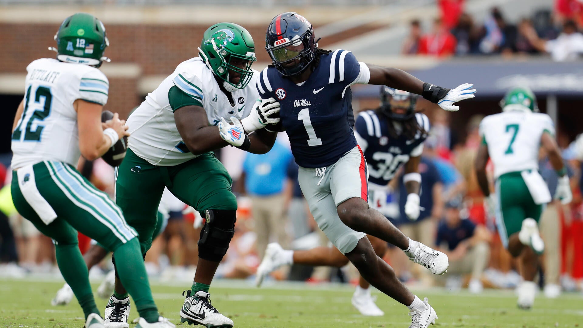 Tulane and Ole Miss Meet for 2nd Time this Season Stream of General ...
