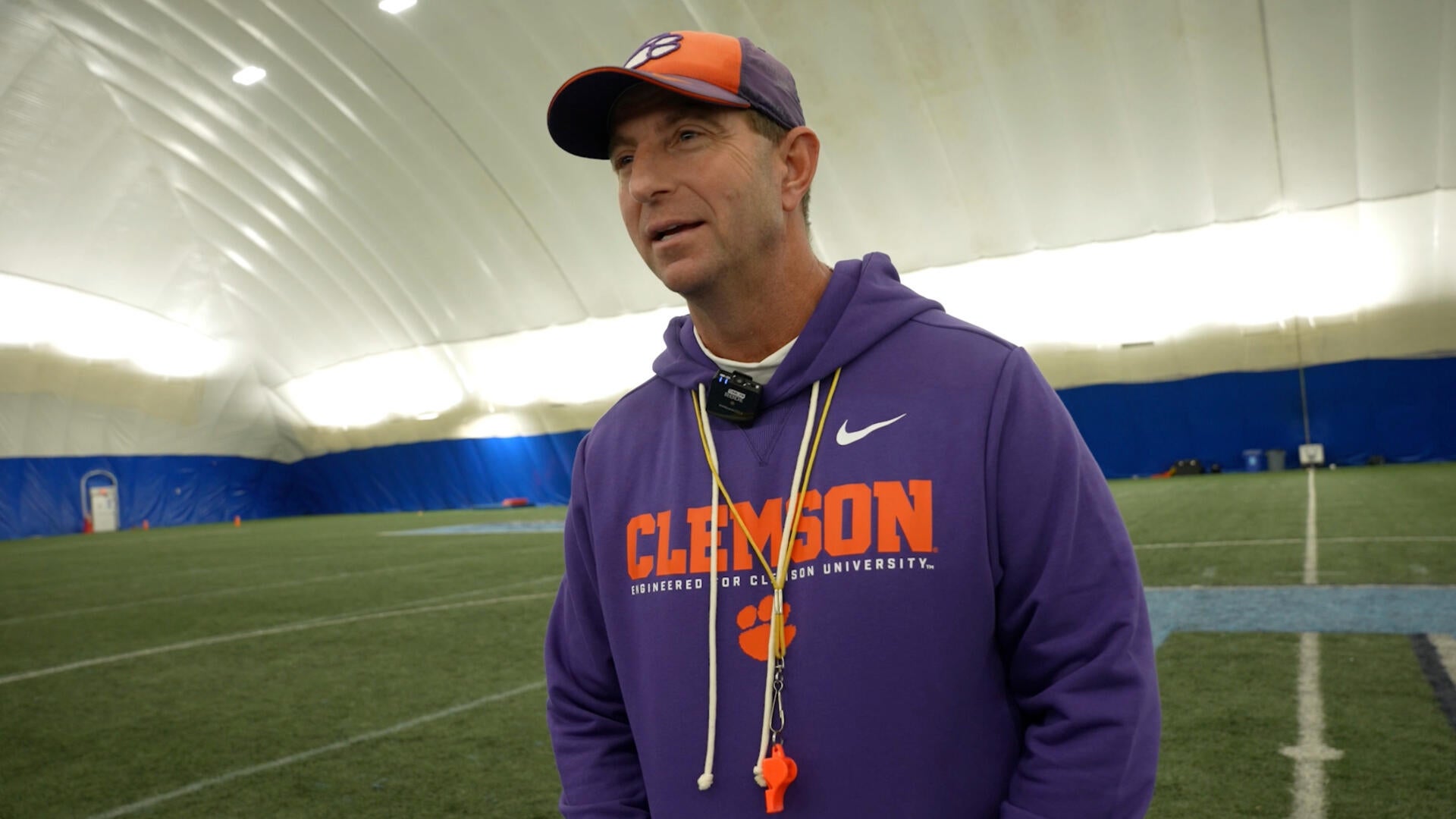 Dabo Swinney "Try to finish this thing with five in a row" Stream of ...