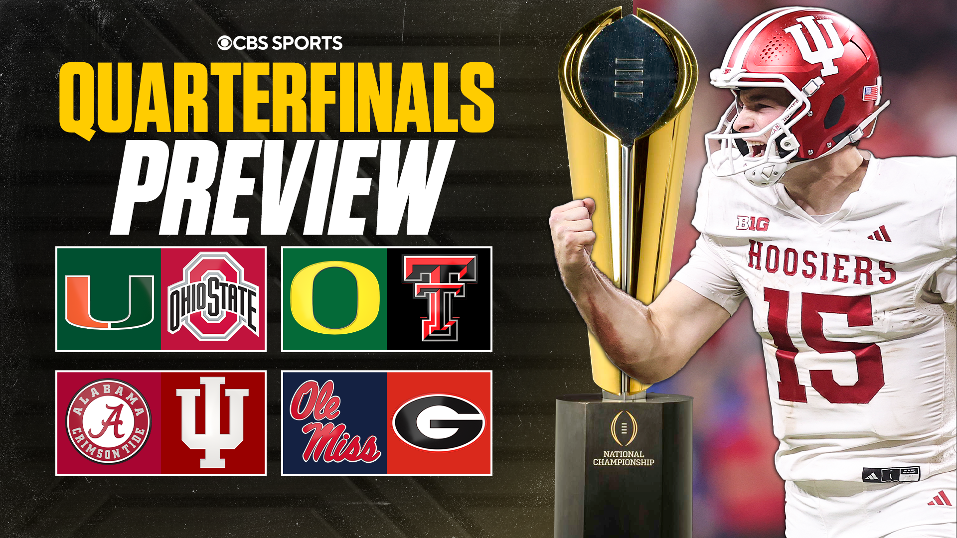 College Football Playoff Quarterfinals PREVIEW Stream of General Videos ...