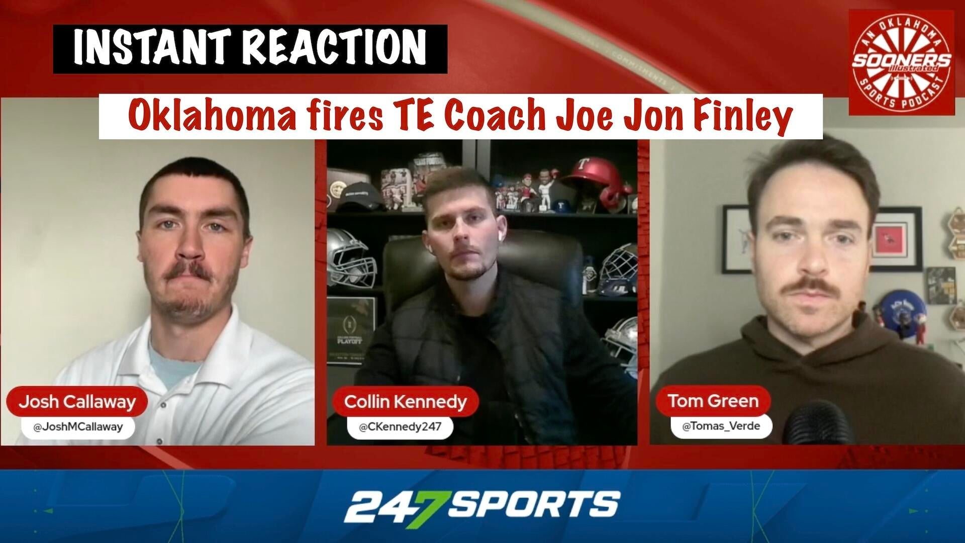 INSTANT REACTION: Oklahoma fires TE Coach Joe Jon Finley after five ...