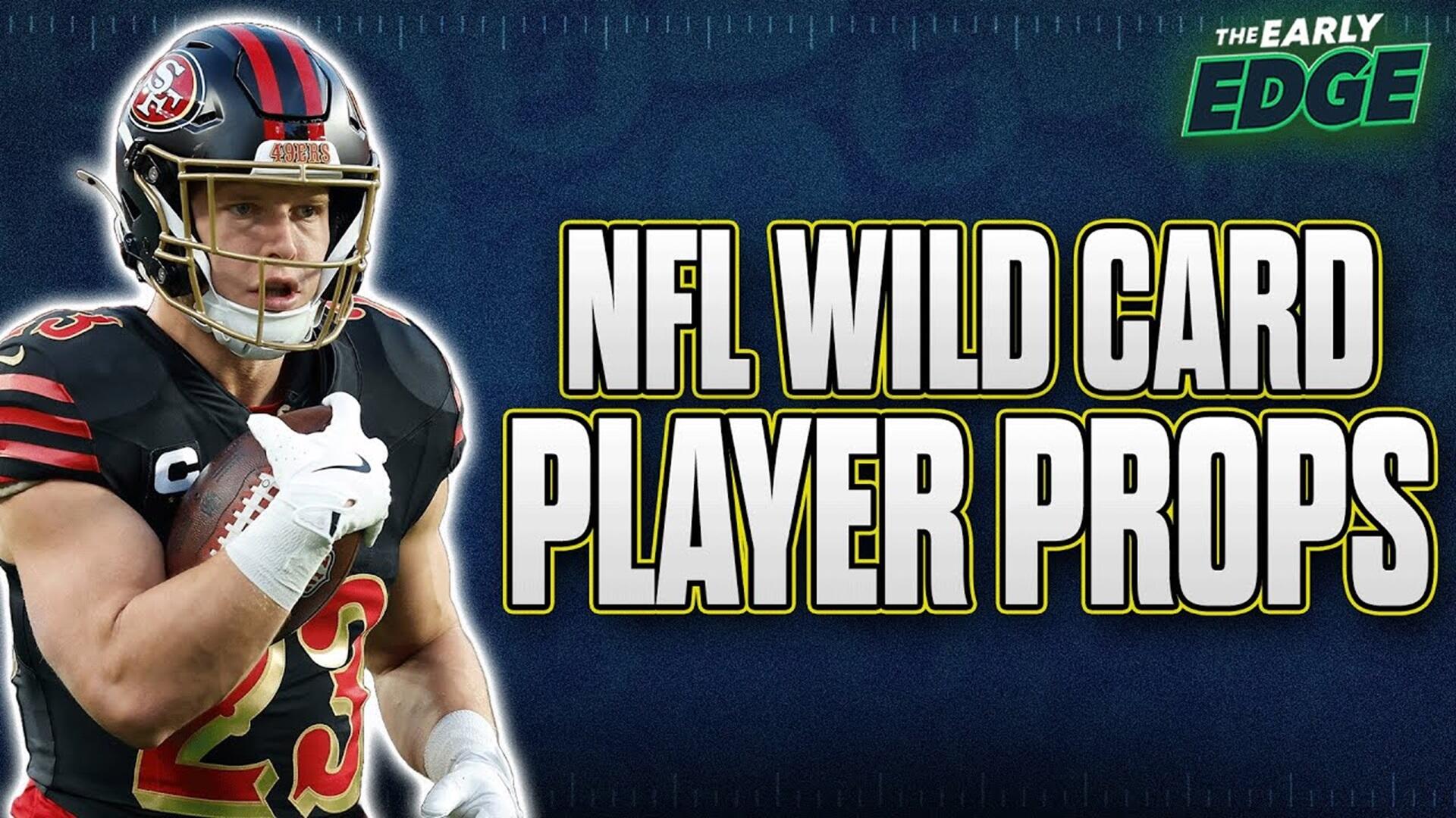 NFL Wild Card PLAYER PROP Bets | The Early Edge Stream of National ...