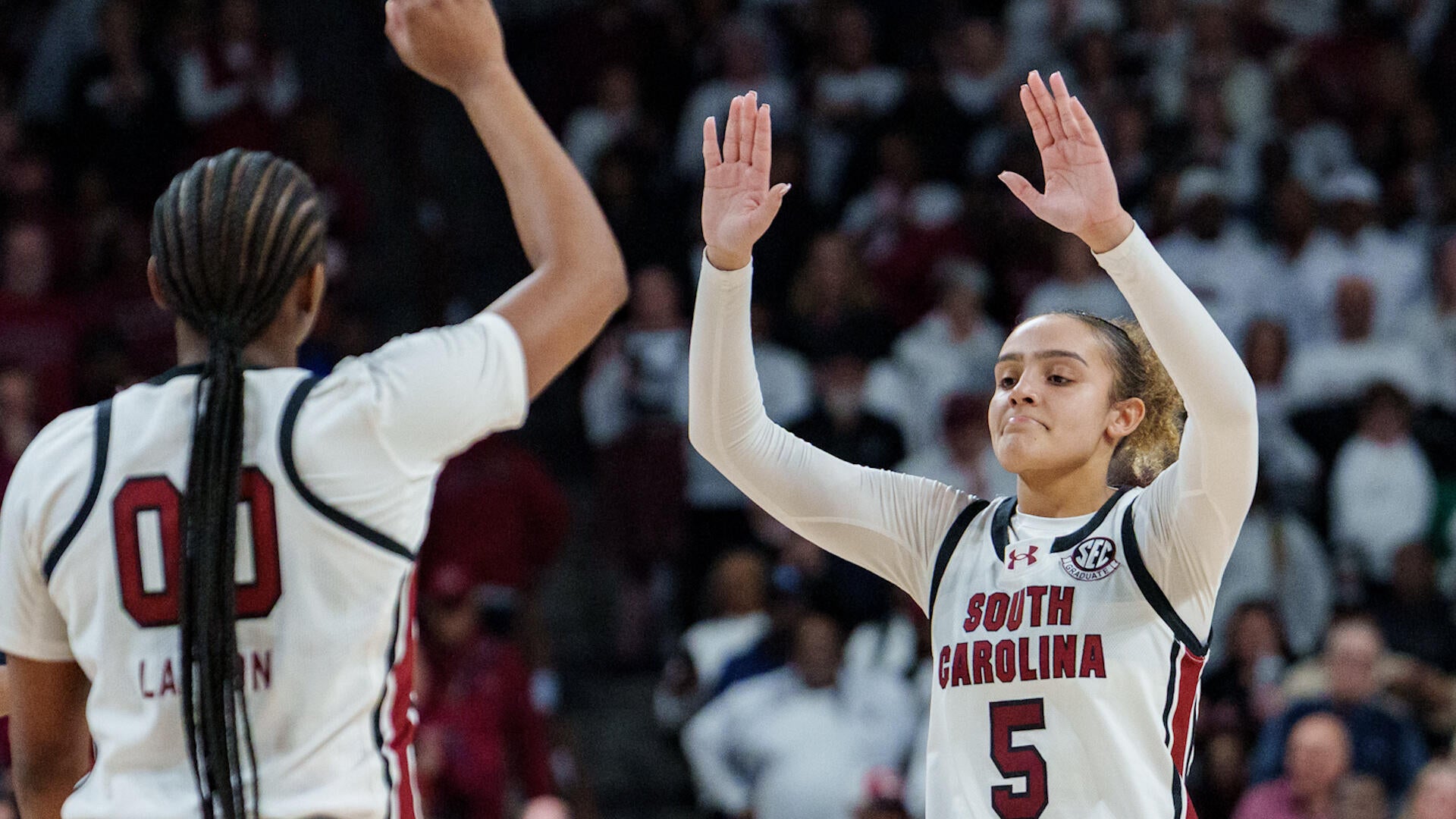 NCAAW Highlights: No. 4 Texas at No. 2 South Carolina (1/15) Stream of ...