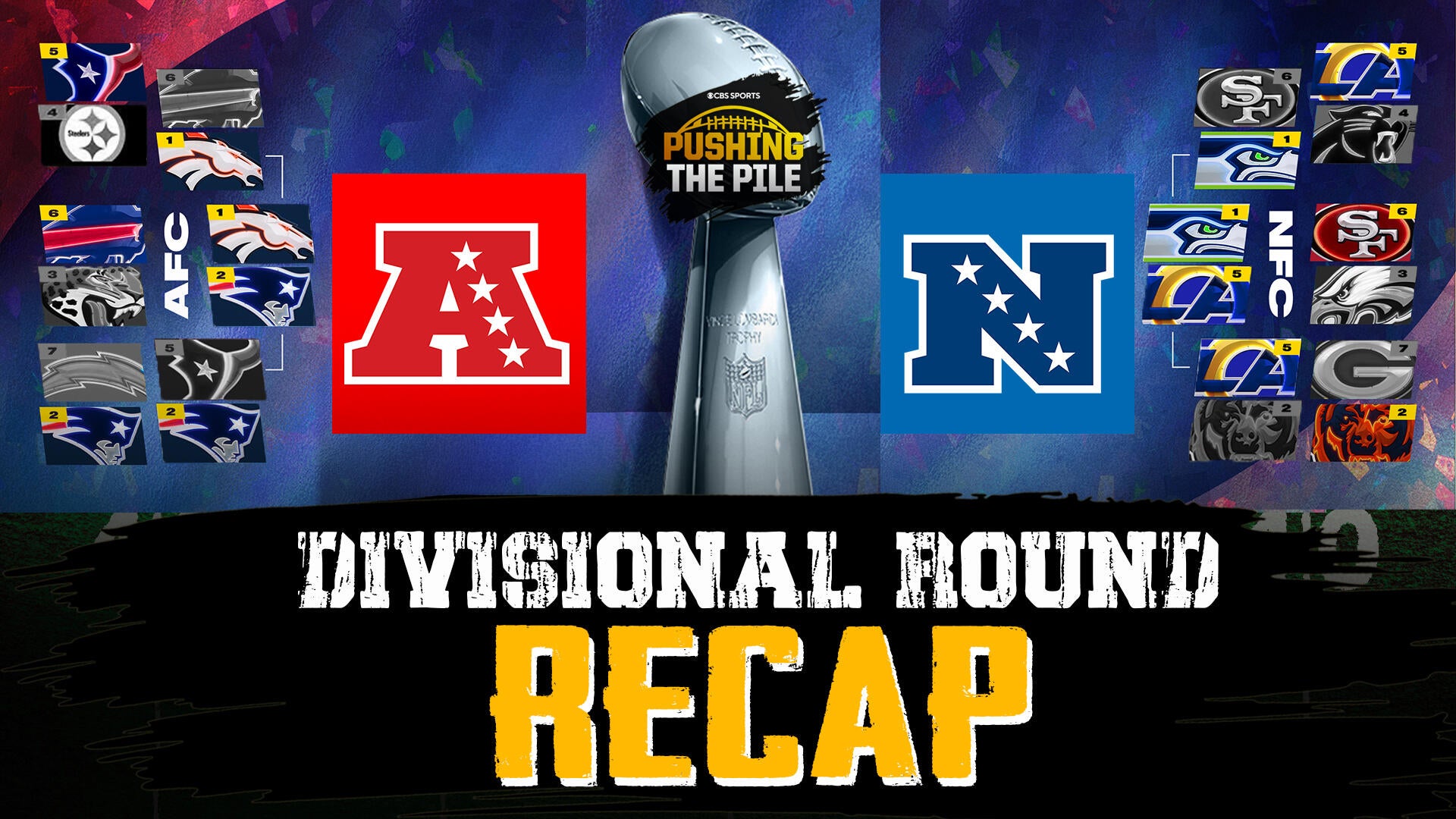 Pushing The Pile - FULL Divisional Round Recap: Reaction To EVERY ...