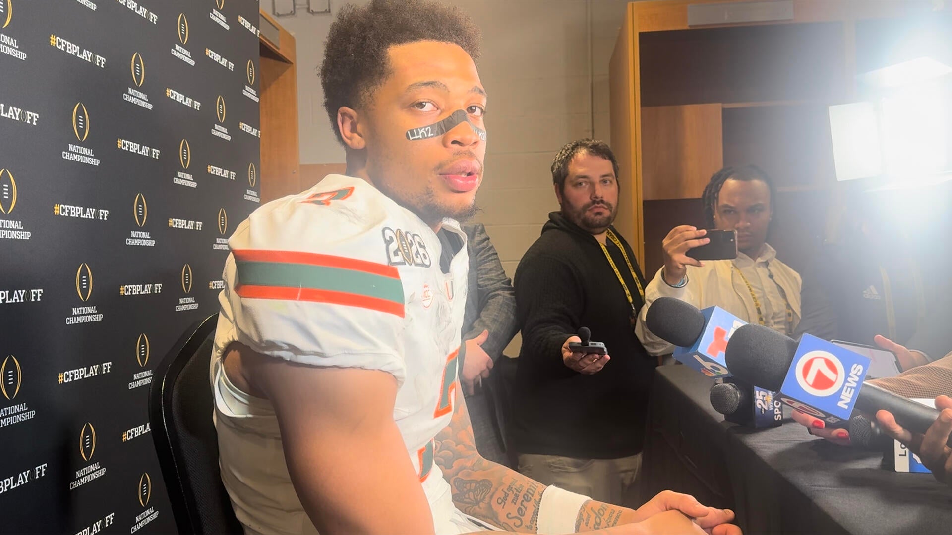 Miami's CJ Daniels on the national championship game and season Stream ...