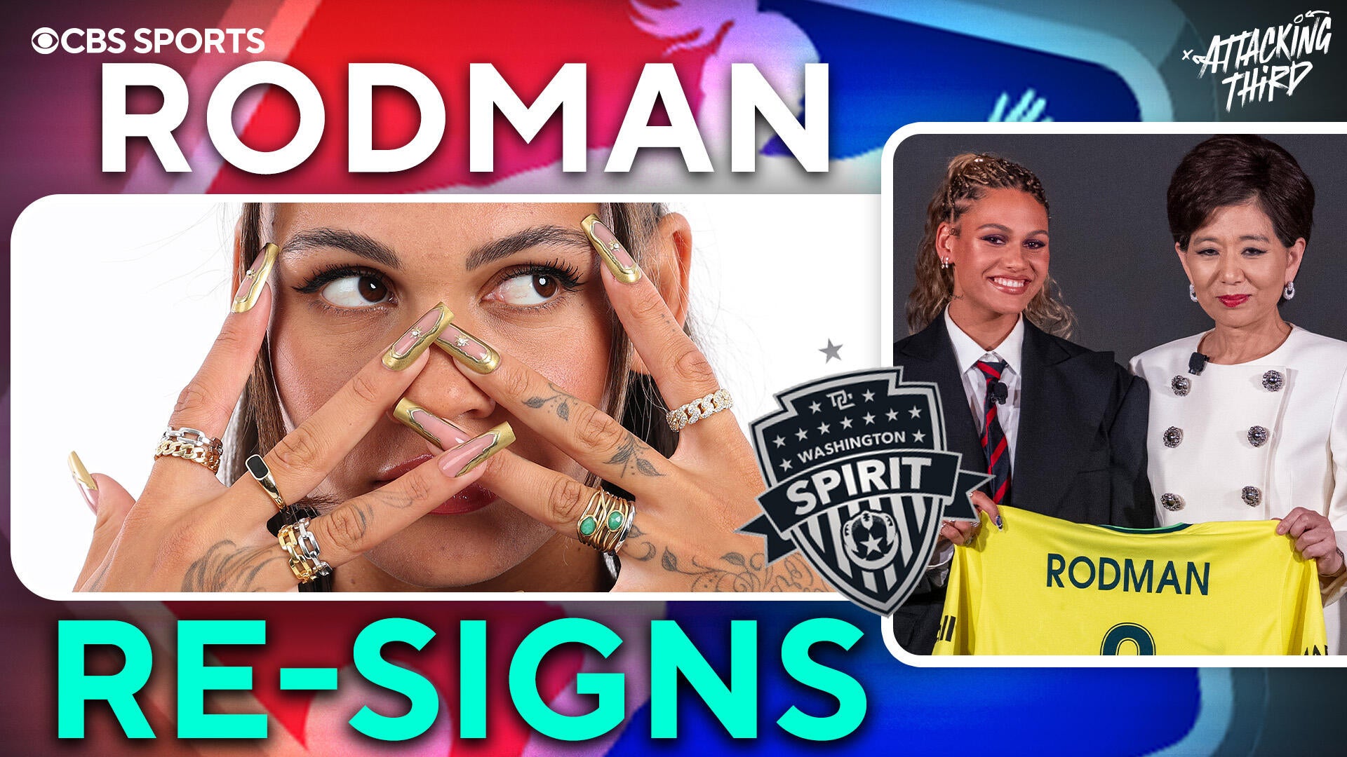 Trinity Rodman signs MASSIVE deal with Washington Spirit - Attacking ...