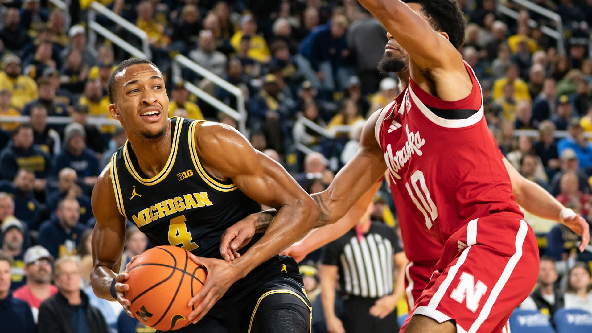 NCAAM Highlights: No. 5 Nebraska at No. 3 Michigan (1/27) Stream of ...