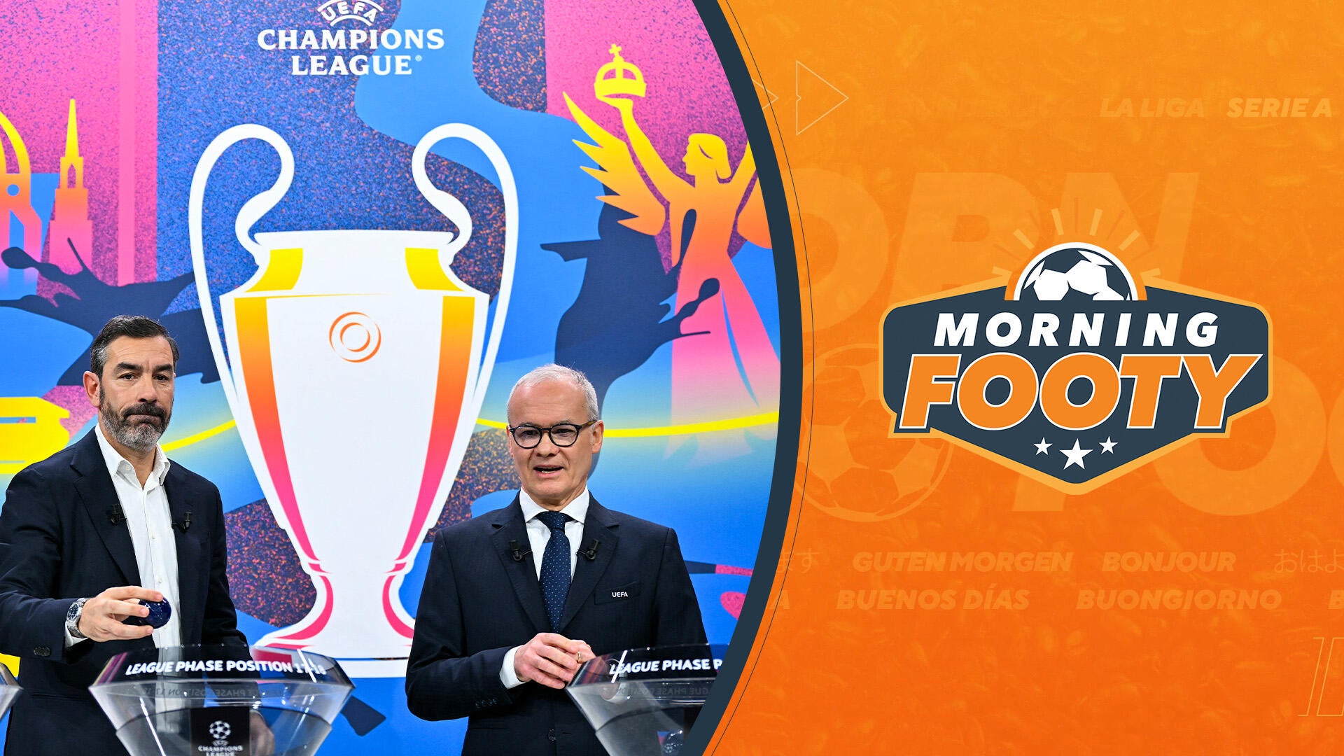 Friday Morning Footy: UCL & UEL Knockout Round Play-Off Draw Reaction ...