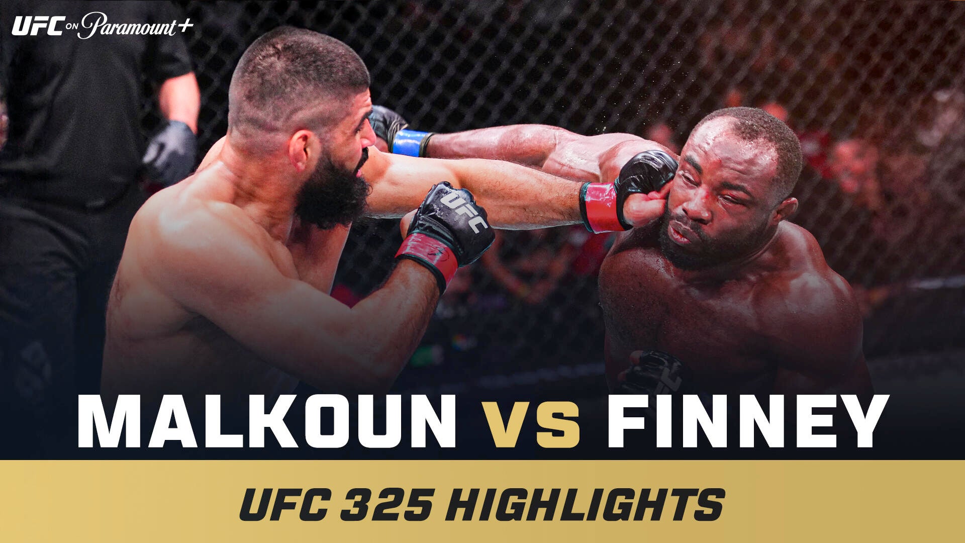 UFC 325: Jacob Malkoun Defeats Torrez Finney via Unanimous Decision ...