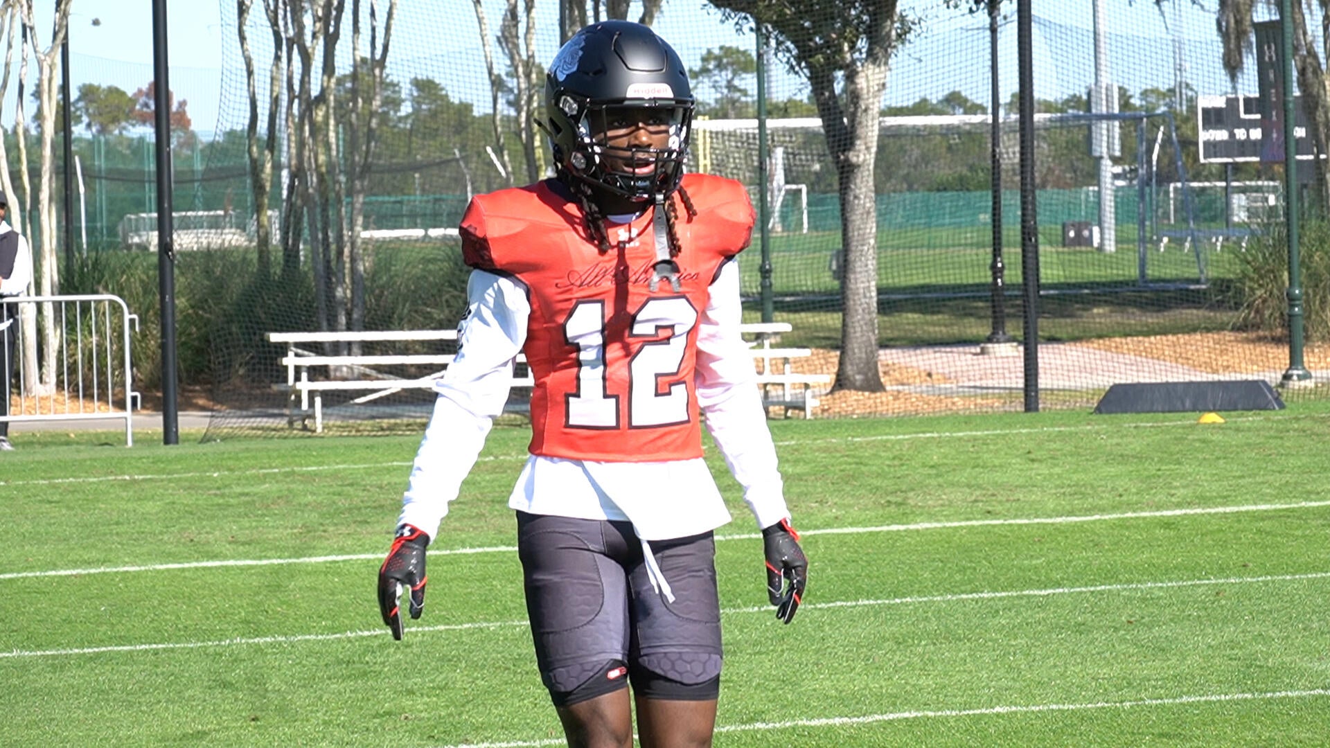 2027 S Larry Moon III at Under Armour All-American practice Stream of ...
