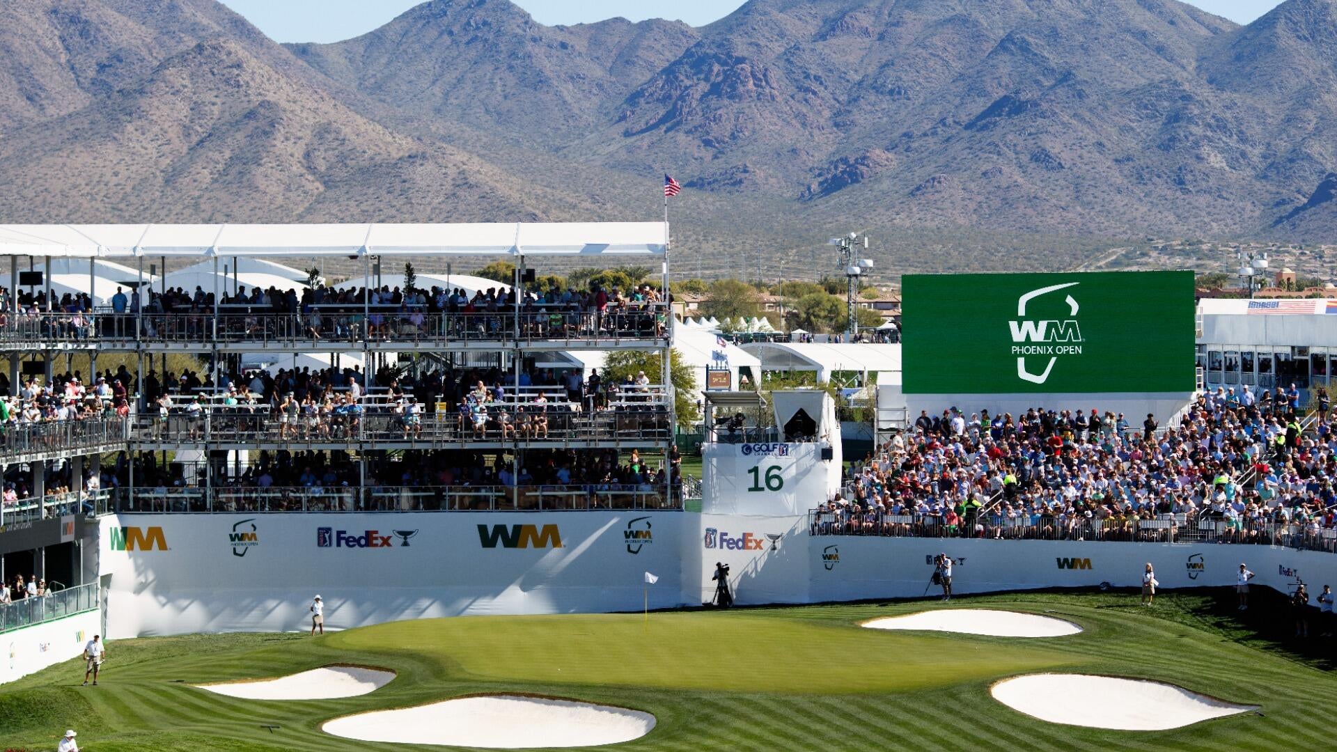 16th Hole At TPC Scottsdale Is The Place To Be Stream of National ...
