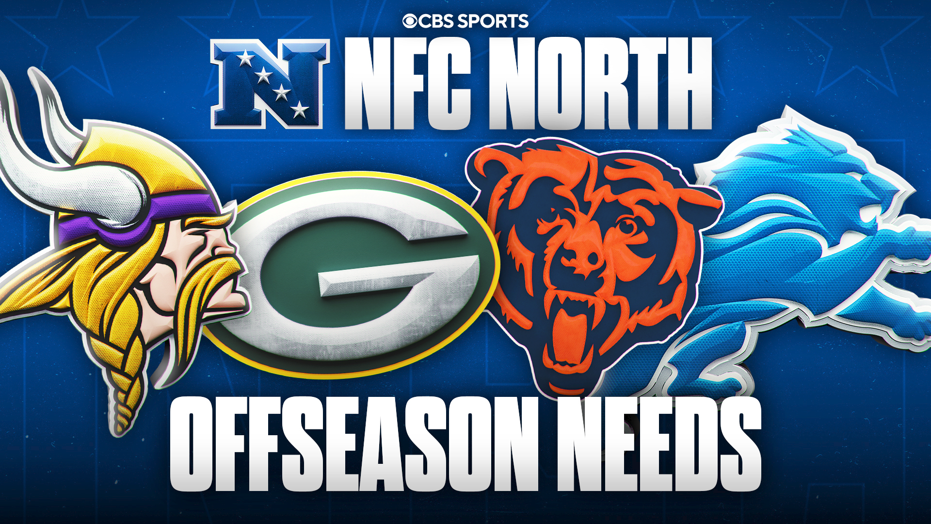 NFC North Offseason Needs Stream of National Football League - CBS Sports