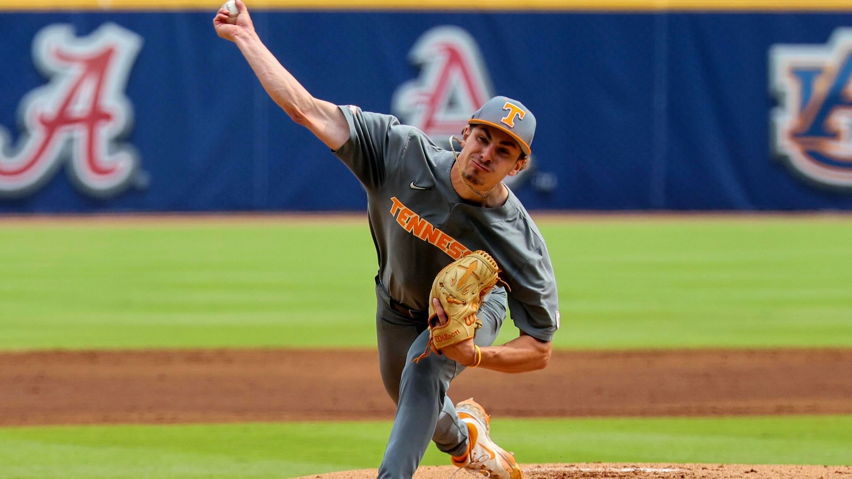 Josh Elander announces Tennessee baseball's starting rotation Stream of ...
