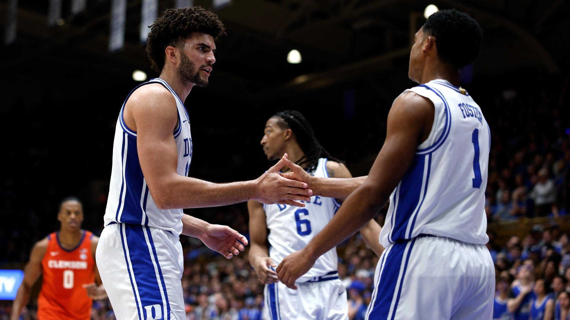 NCAAM Highlights: No. 20 Clemson at No. 4 Duke (2/14) Stream of General ...