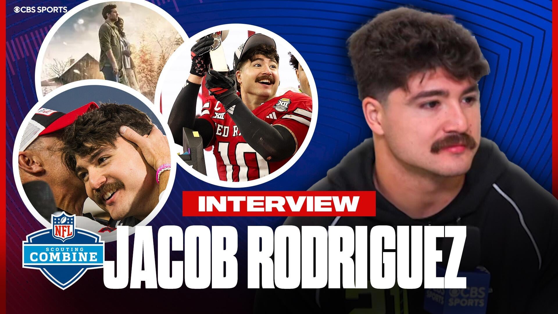 Texas Tech LB Jacob Rodriguez: Combine Interview Best & Film Stream of ...