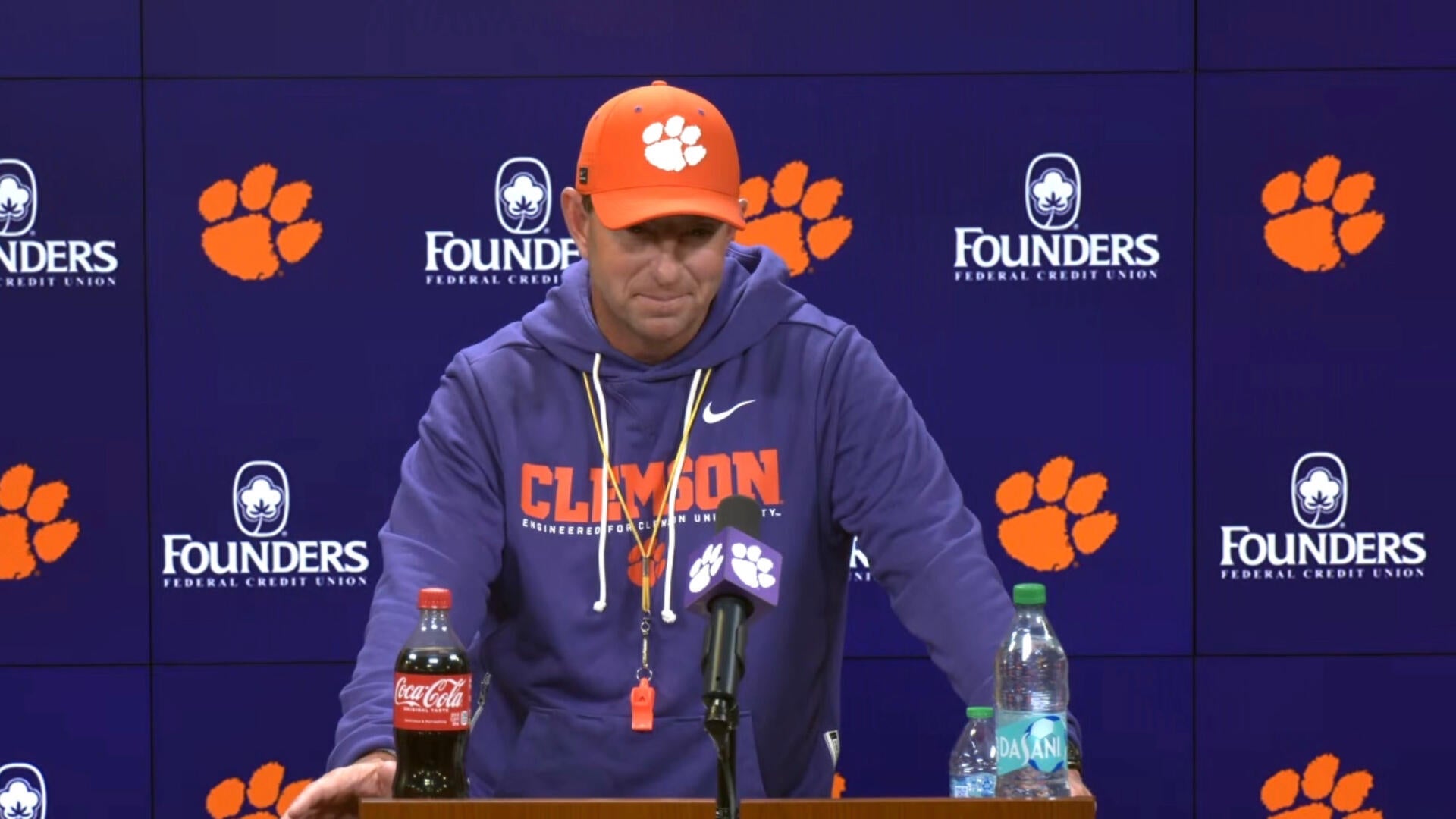 Dabo Swinney wants to see QB Chris Vizzina "Bring that edge, every day ...