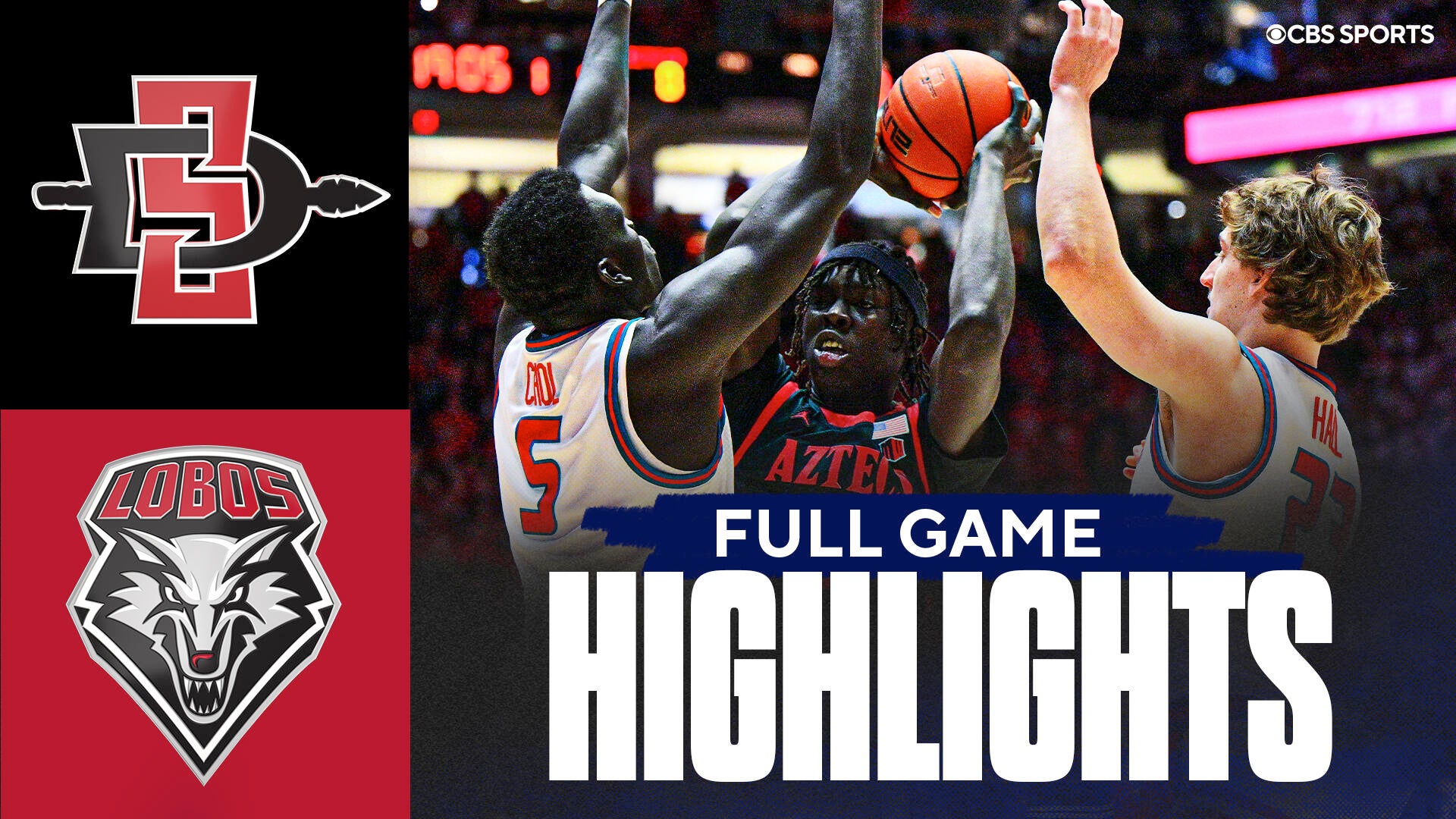 NCAAM Highlights: San Diego St. at New Mexico (2/28) Stream of General ...