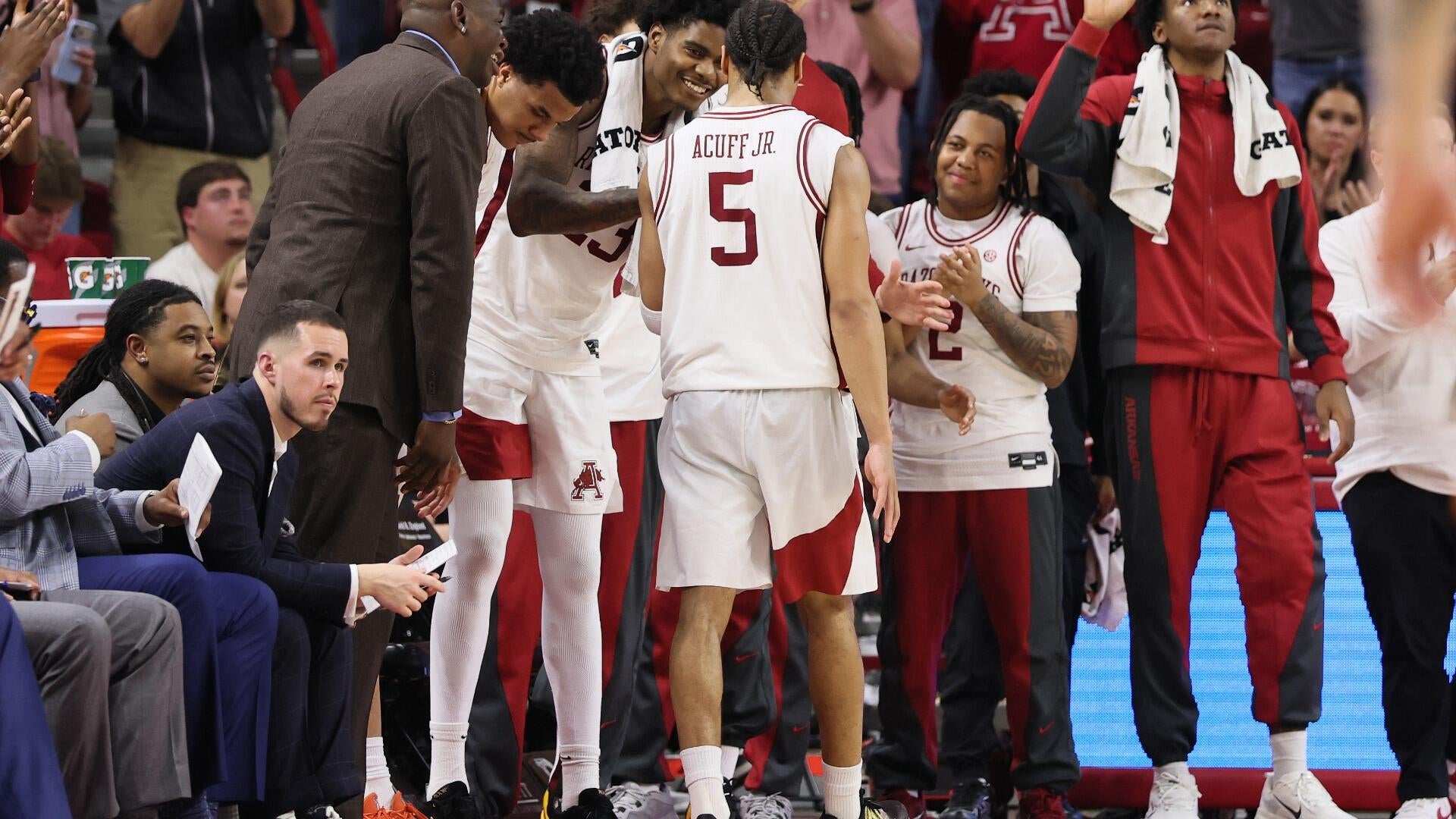 Big Winners: Darius Acuff And Arkansas Bounce Back Against Texas Stream ...