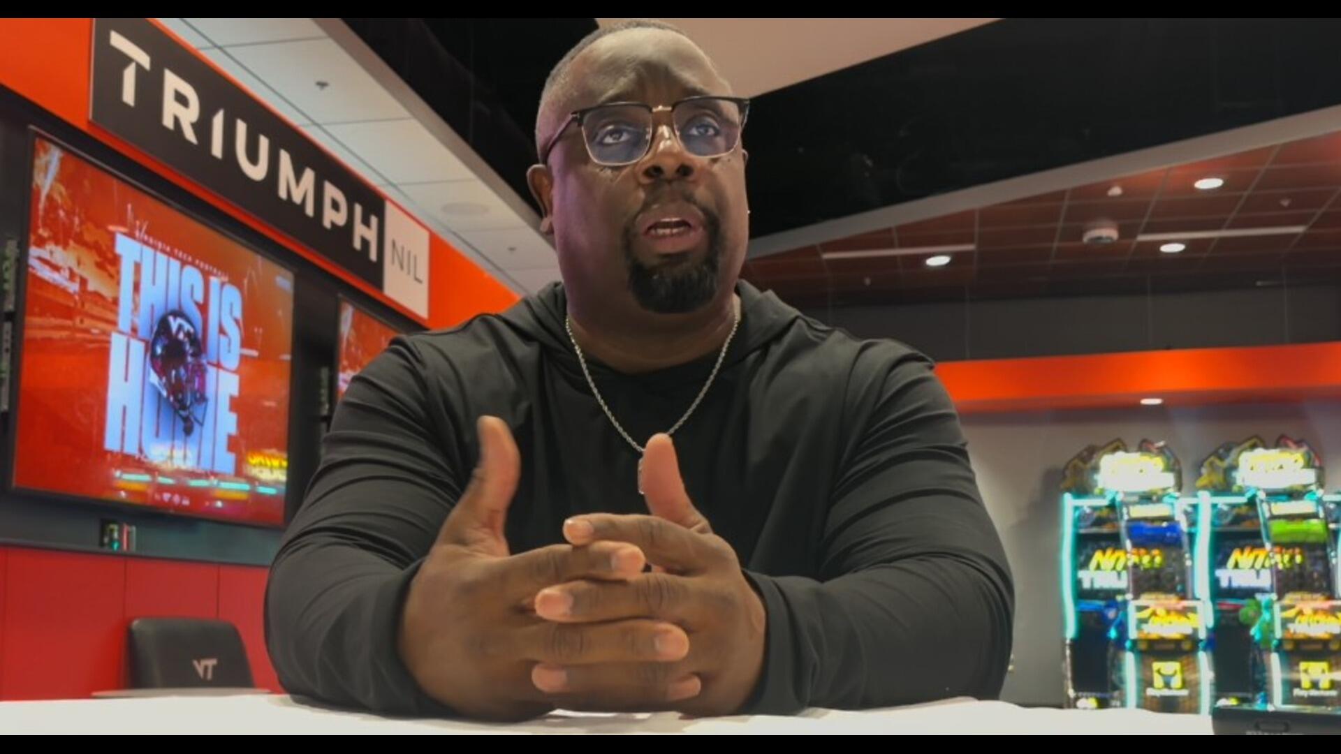 Sean Spencer on Virginia Tech freshman DL T-Ron Richardson Stream of ...