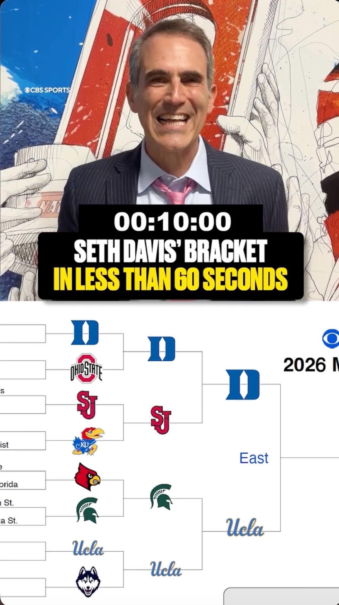 Seth Davis' tourney bracket Stream of NCAA Basketball - CBS Sports