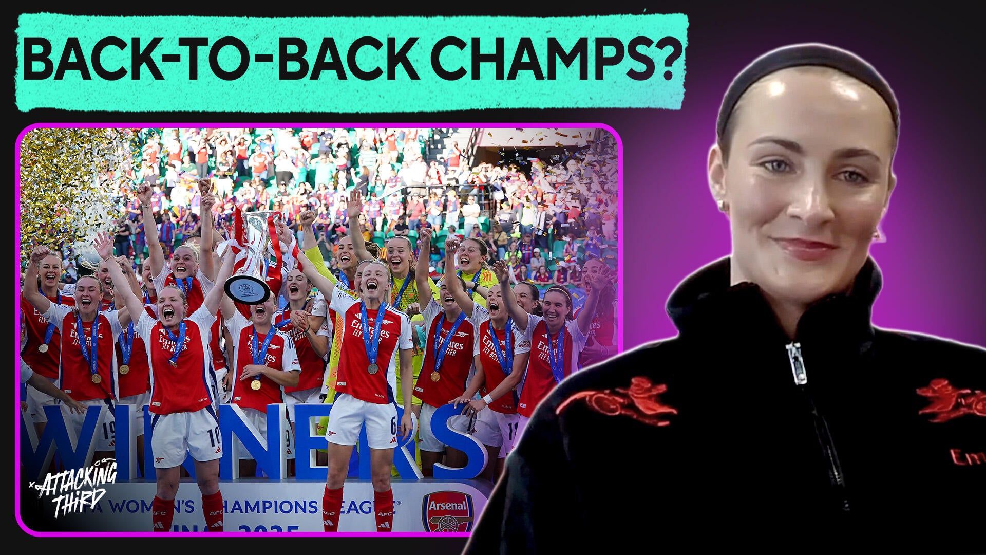 Arsenal & USWNT's EMILY FOX Ahead Of UWCL Quarter-Finals Against ...