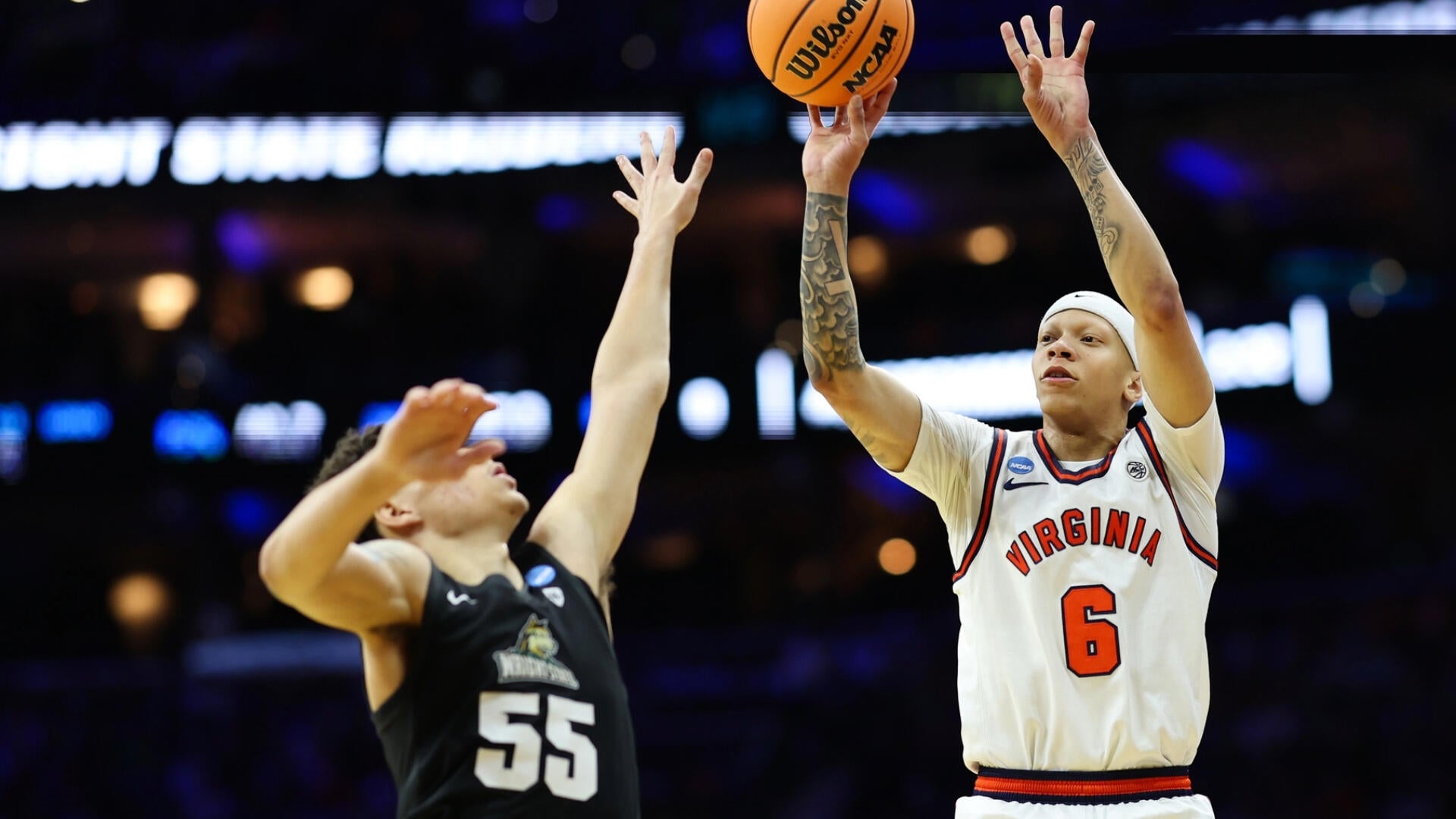 Virginia guard Jacari White talks 26 point performance in NCAA First ...
