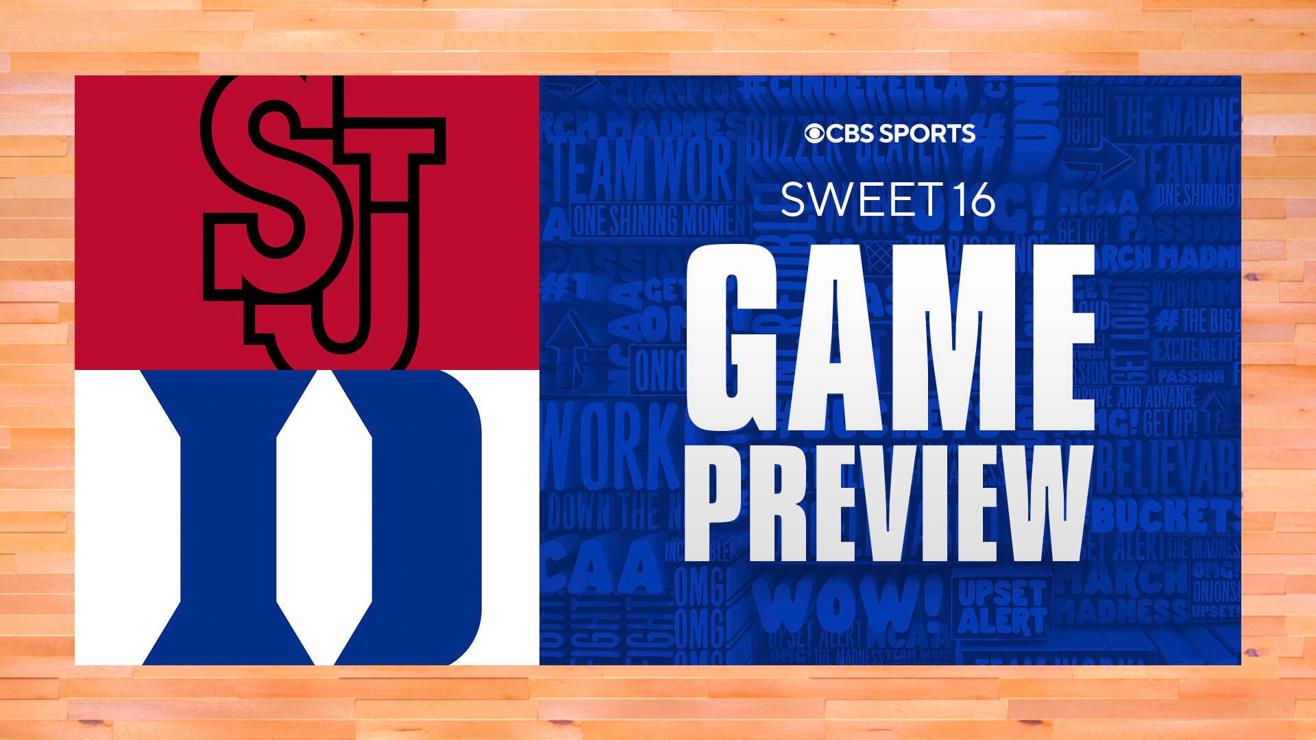 Sweet 16 Preview: No. 5 St. John's vs. No. 1 Duke Stream of General ...