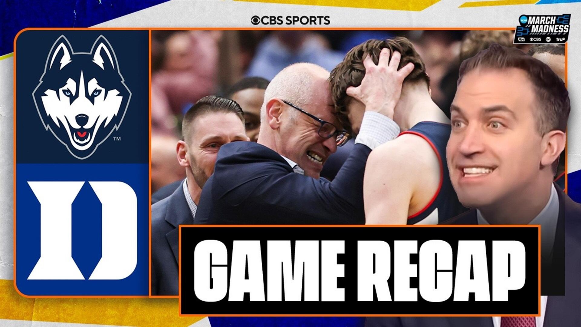 COMEBACK FOR THE AGES, game-winner sends UConn to Final Four Stream of ...
